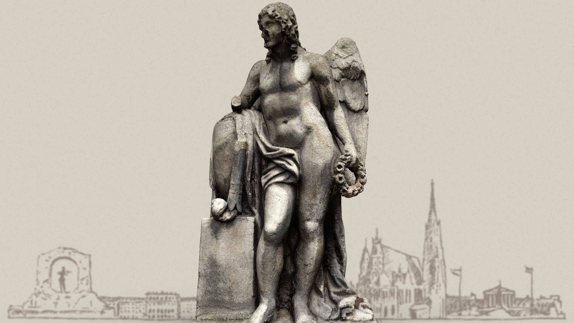 Grabfigur - Download Free 3D model by noe-3d.at (@www.noe-3d.at) [de17838] - Sketchfab