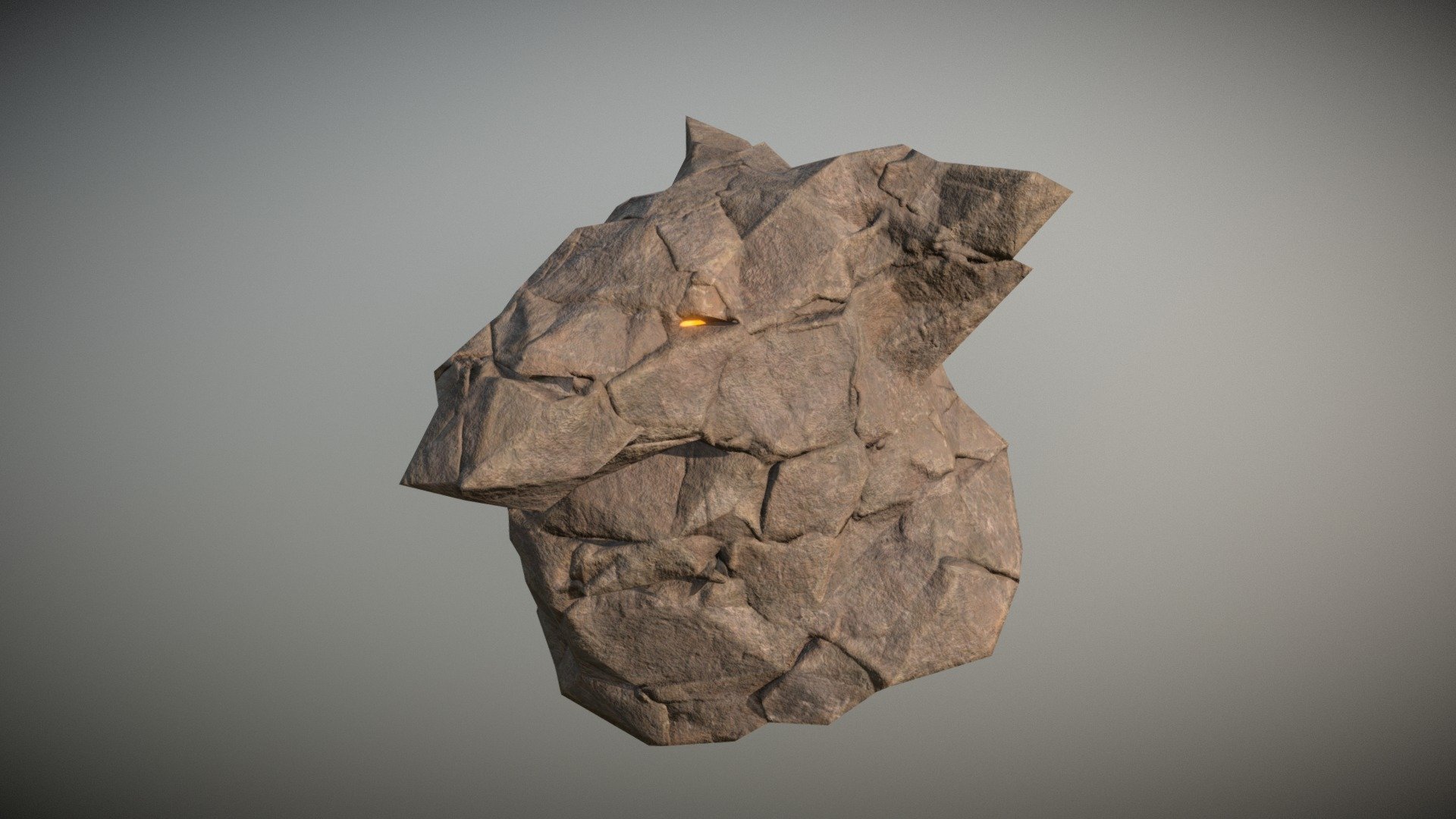 Rock Houdini Pig. - 3D model by el.jesto [de18234] - Sketchfab