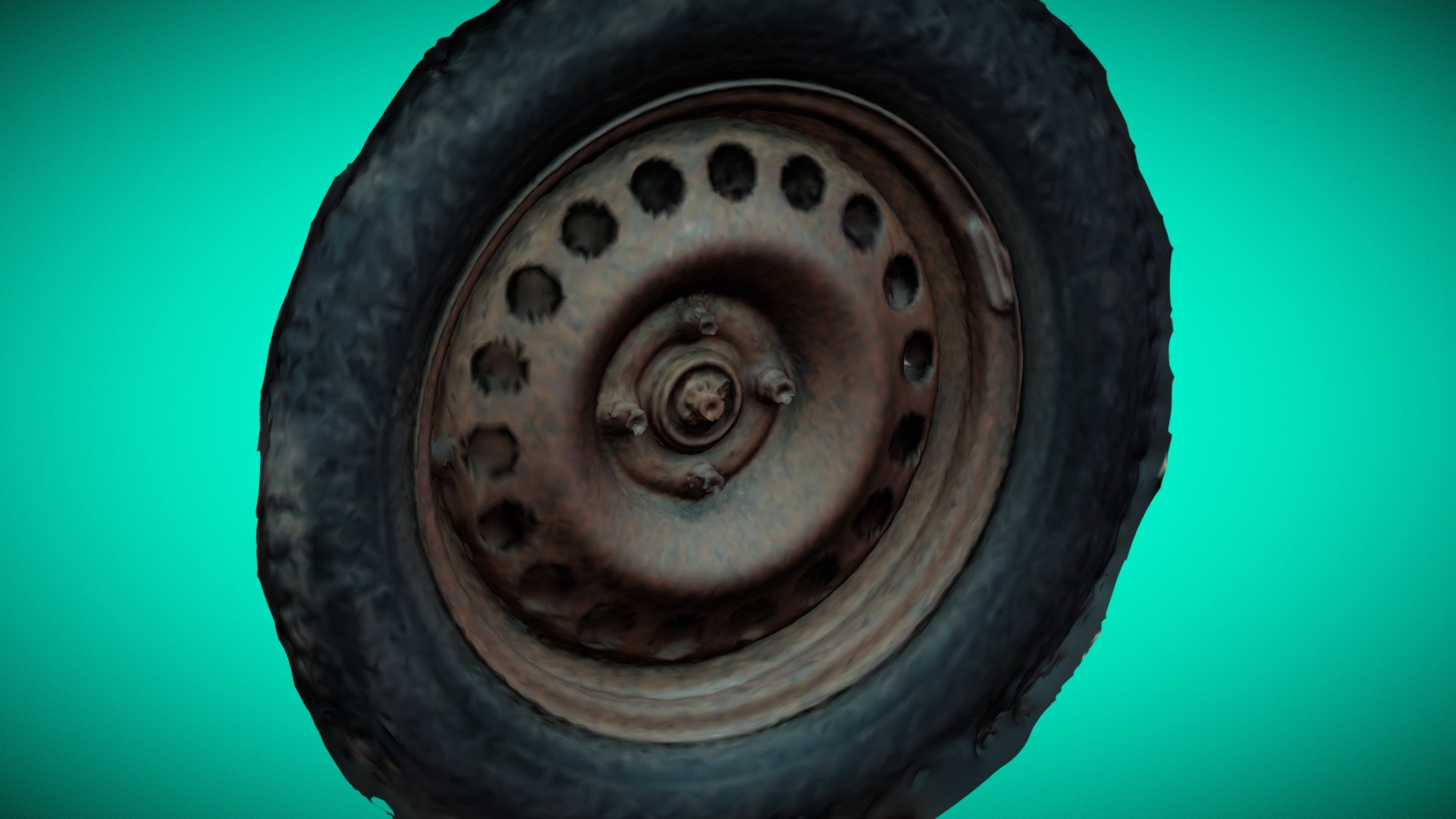 WHEEL - 3D model by danilkapetrovka [de185bd] - Sketchfab