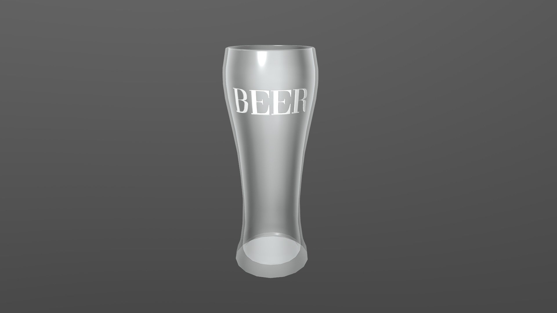 Curvy Beer Glass - Download Free 3D model by Ashures [de19182] - Sketchfab