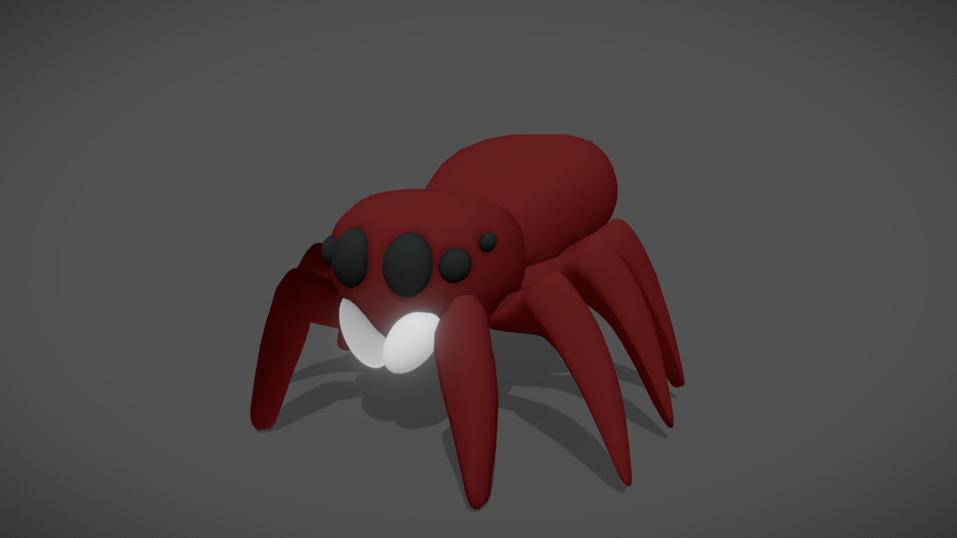 Cartoon Spider - Download Free 3D model by Dylan (@DylanSpin) [de1ad1a ...