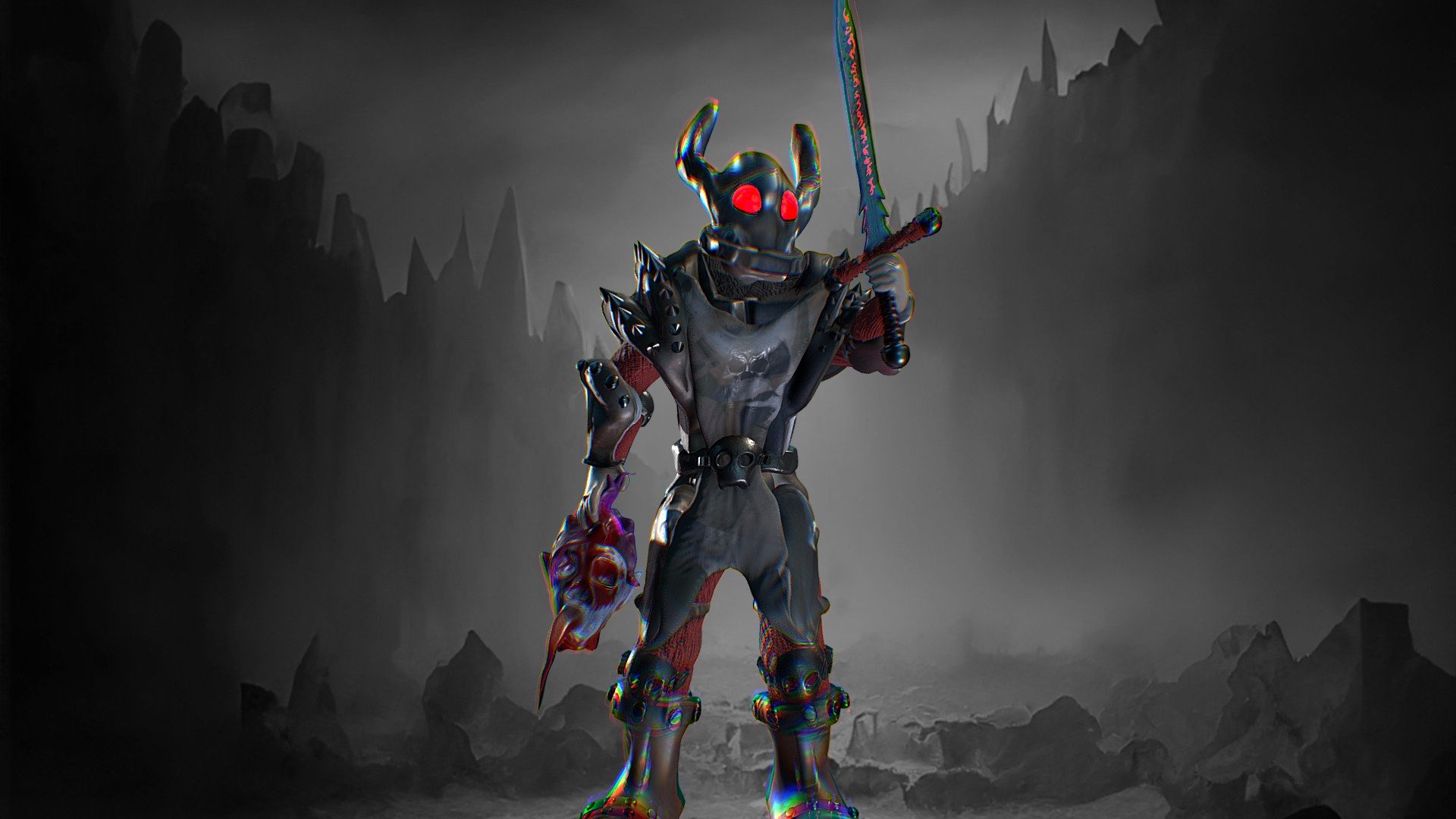 Death Knight - Download Free 3D model by dmitry.porotnikov [de1c184 ...