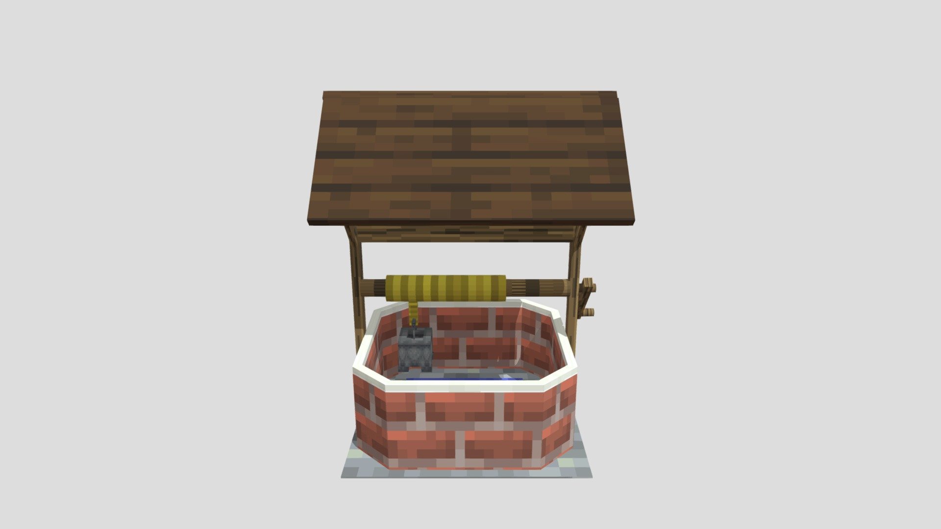 Medieval Fountain (Minecraft Java) - 3D model by ExCorde (@juli.manhood ...