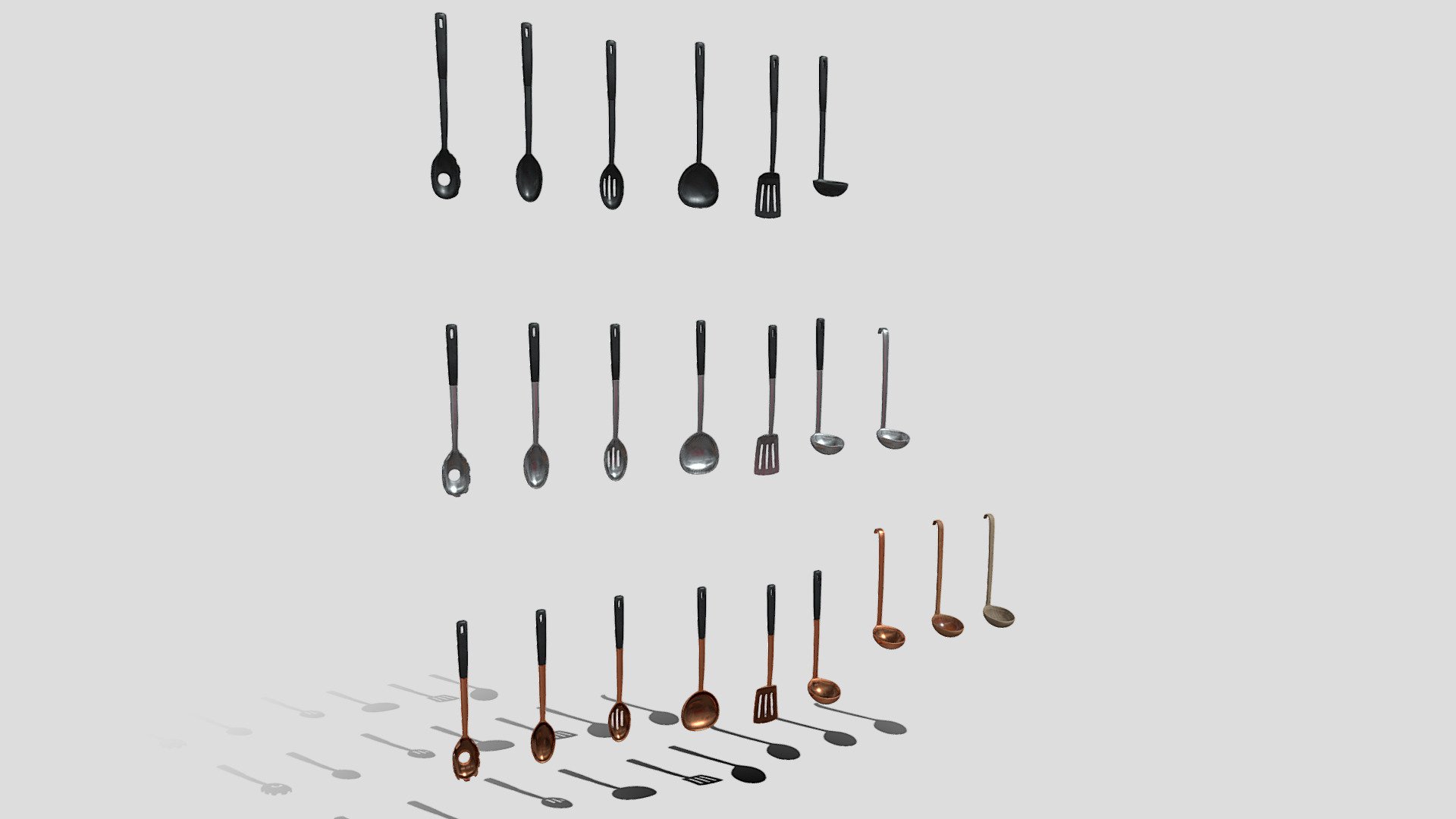 Cooking Utensils - Buy Royalty Free 3D model by OfficialBytes [de1cc89 ...