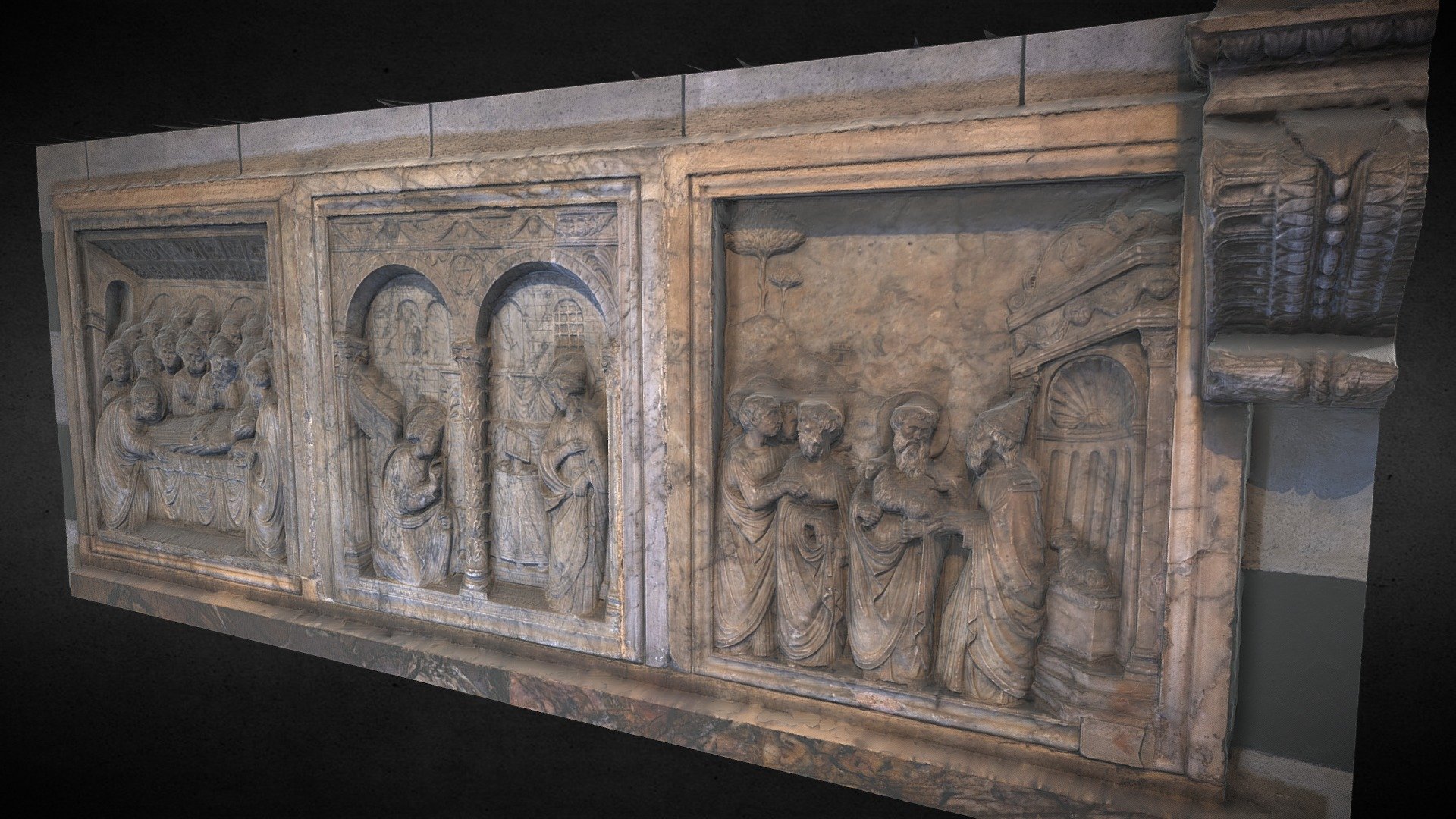 Tre formelle nella Cattedrale di Siena - 3D model by g.verdiani_DIDA [de1ff76] - Sketchfab
