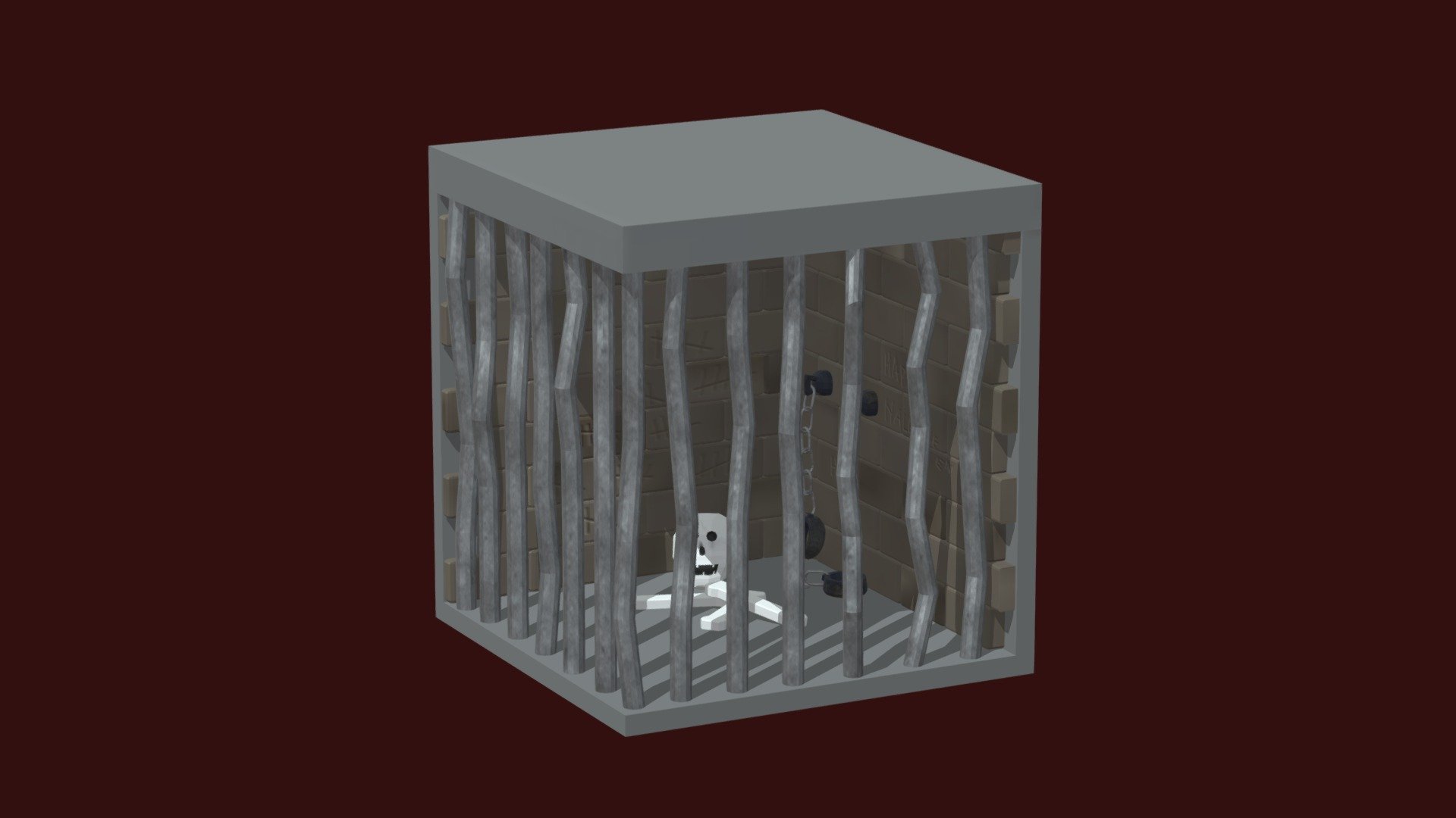 Isometric Jail Cell - 3D model by Kevin@J2_Games_Studios ...