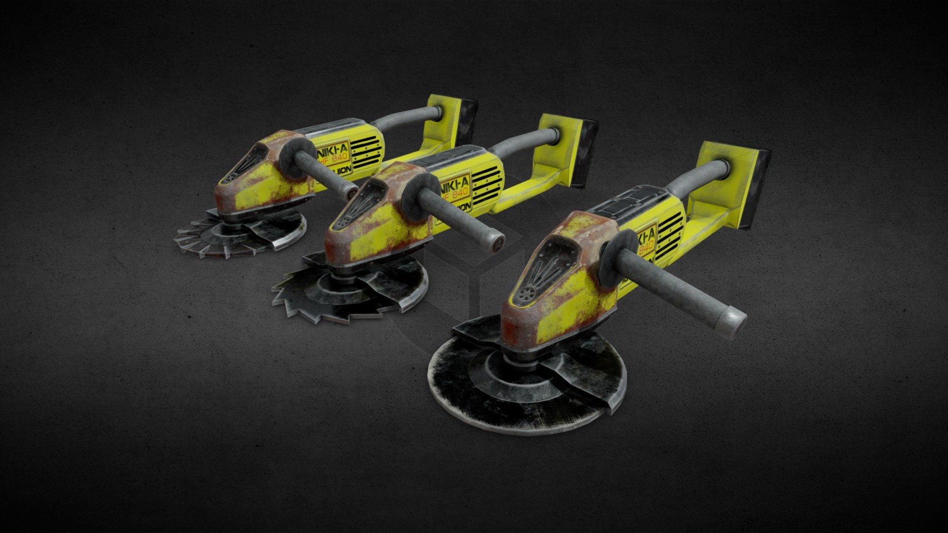 Grinders - Download Free 3D model by Arling [de2435e] - Sketchfab