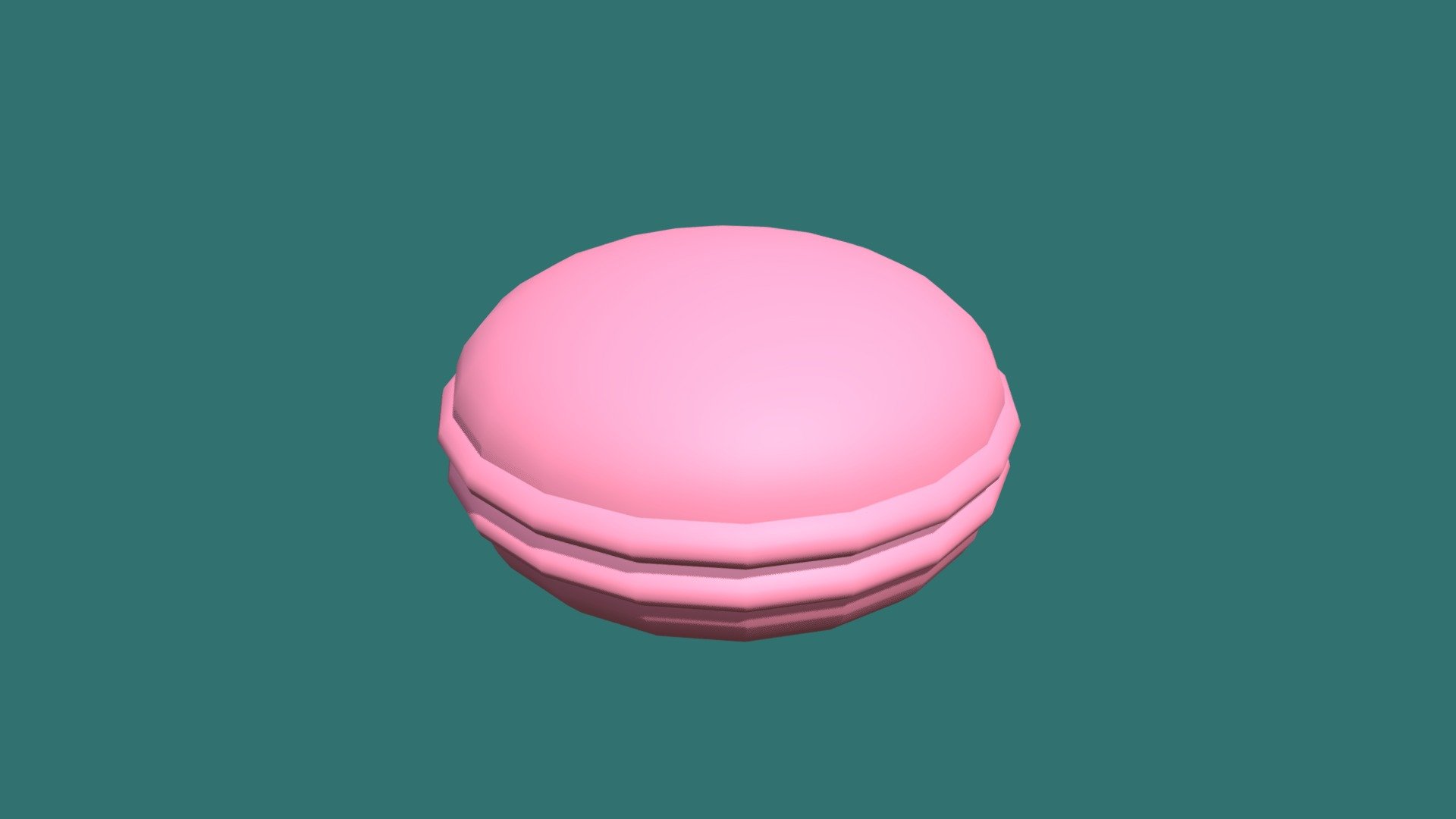 Macaron - 3D model by hellasilke [de26ef0] - Sketchfab