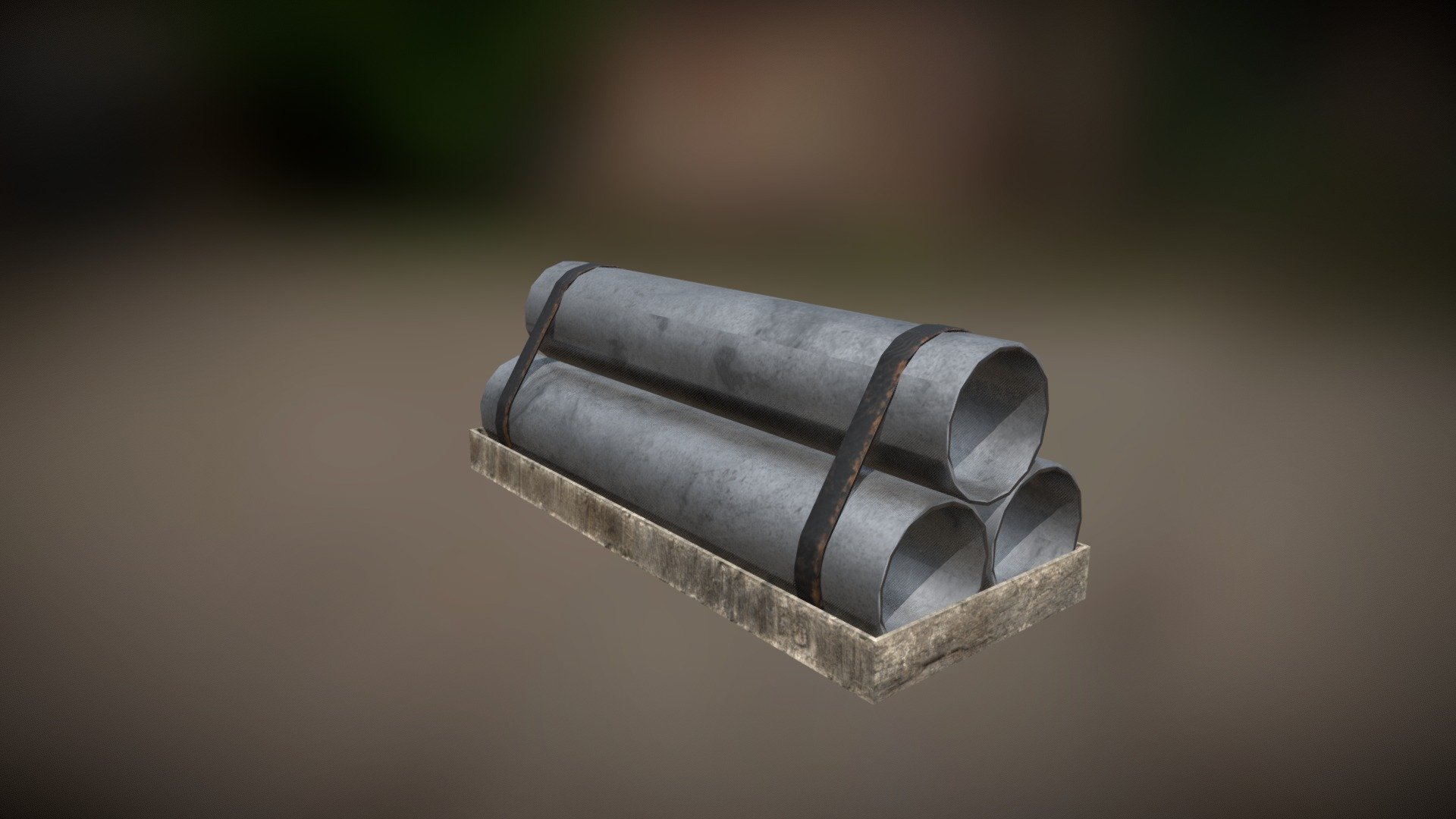 Metal pipes - 3D model by Oliver.T (@OlliE246) [de27bcb] - Sketchfab