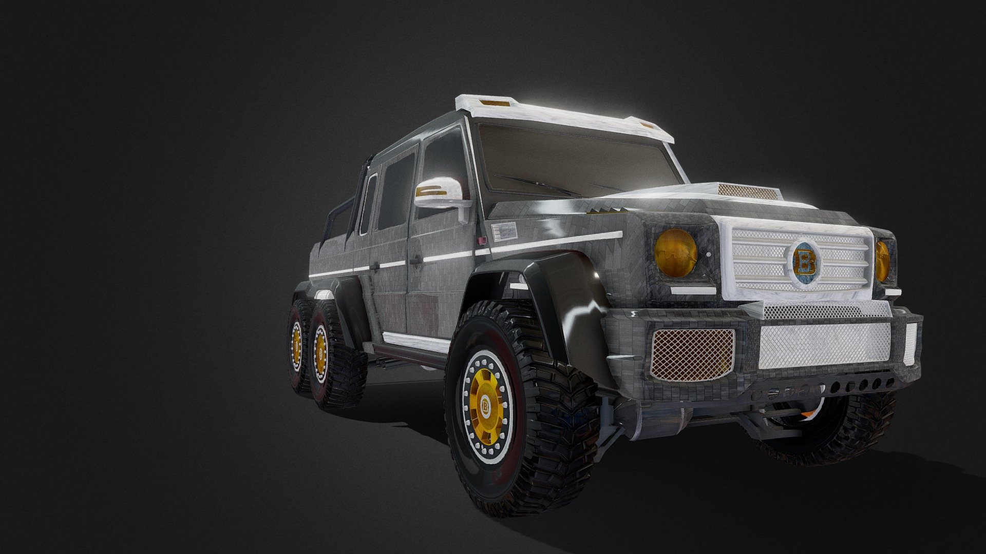 Brabus G63 - Download Free 3D model by dannzjs [de28fdd] - Sketchfab