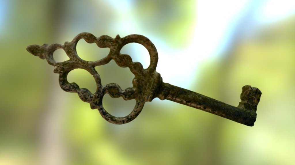 17th C. Key from St. Mary's City (VCU_3D_1974) - Download Free 3D model ...