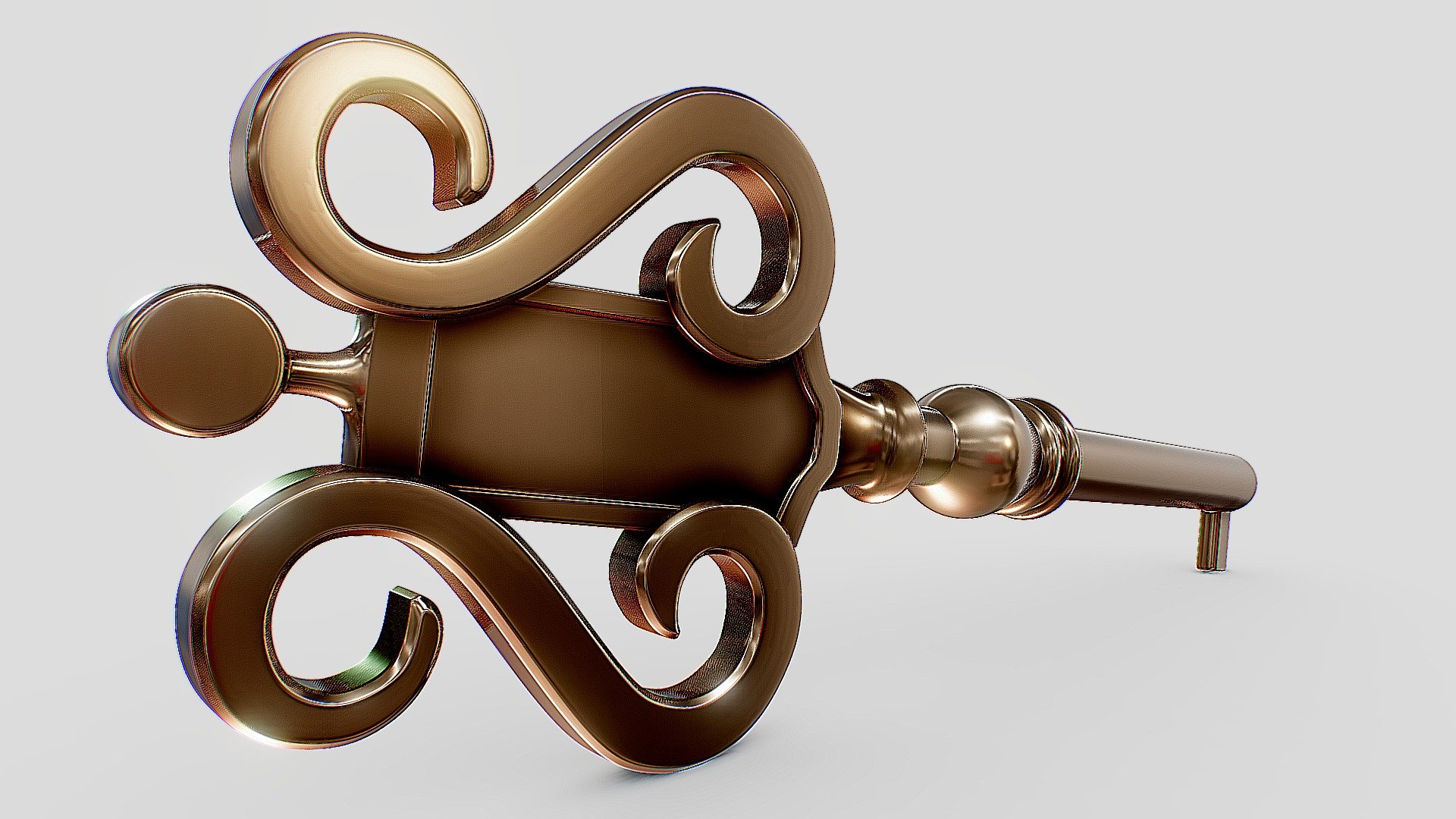 Key 067 HP - 3D model by the Georgeous (@thegeorgeous) [de2aac3 ...