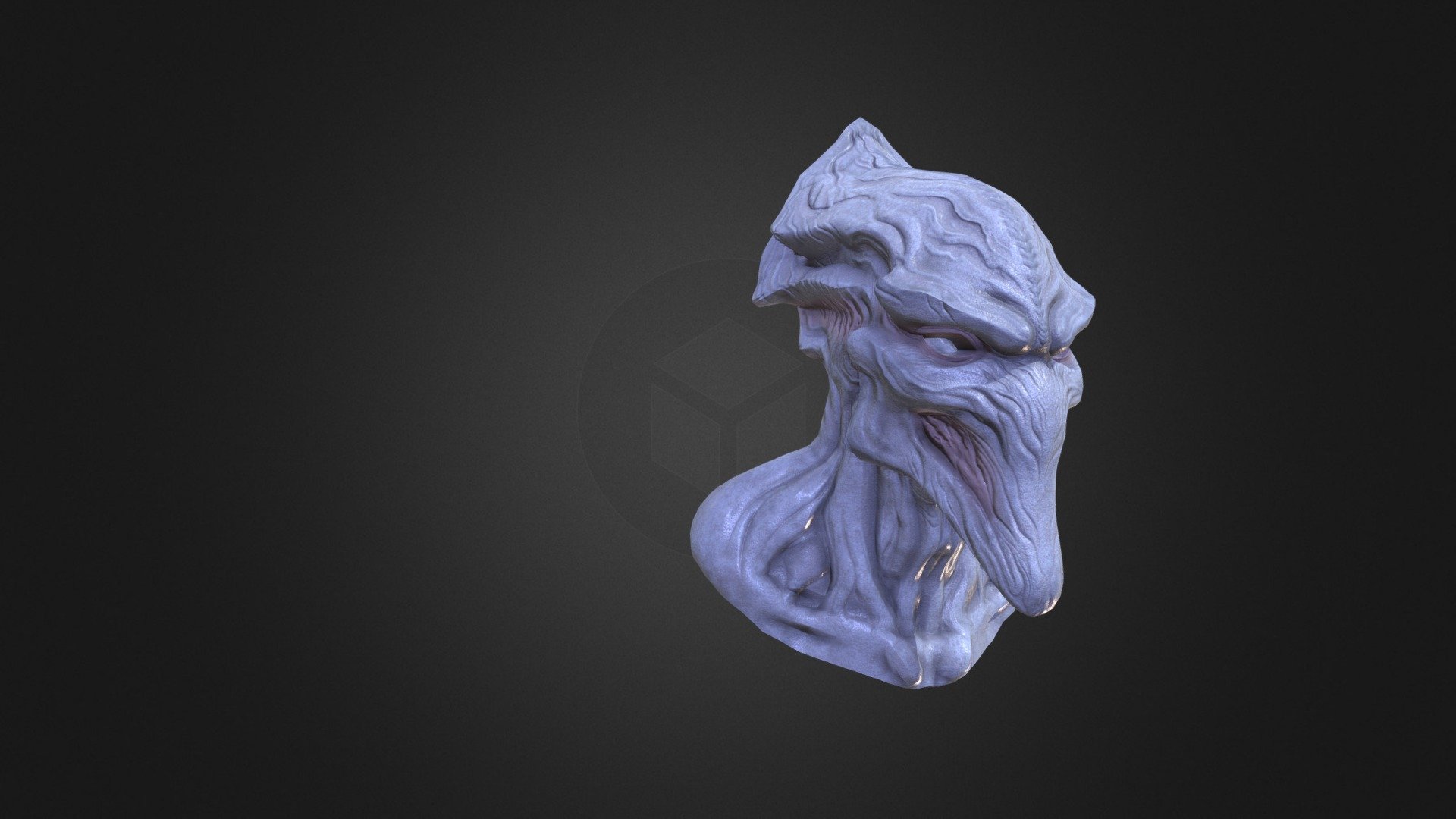 Protoss Head - 3D model by OrangePaw [de2af05] - Sketchfab