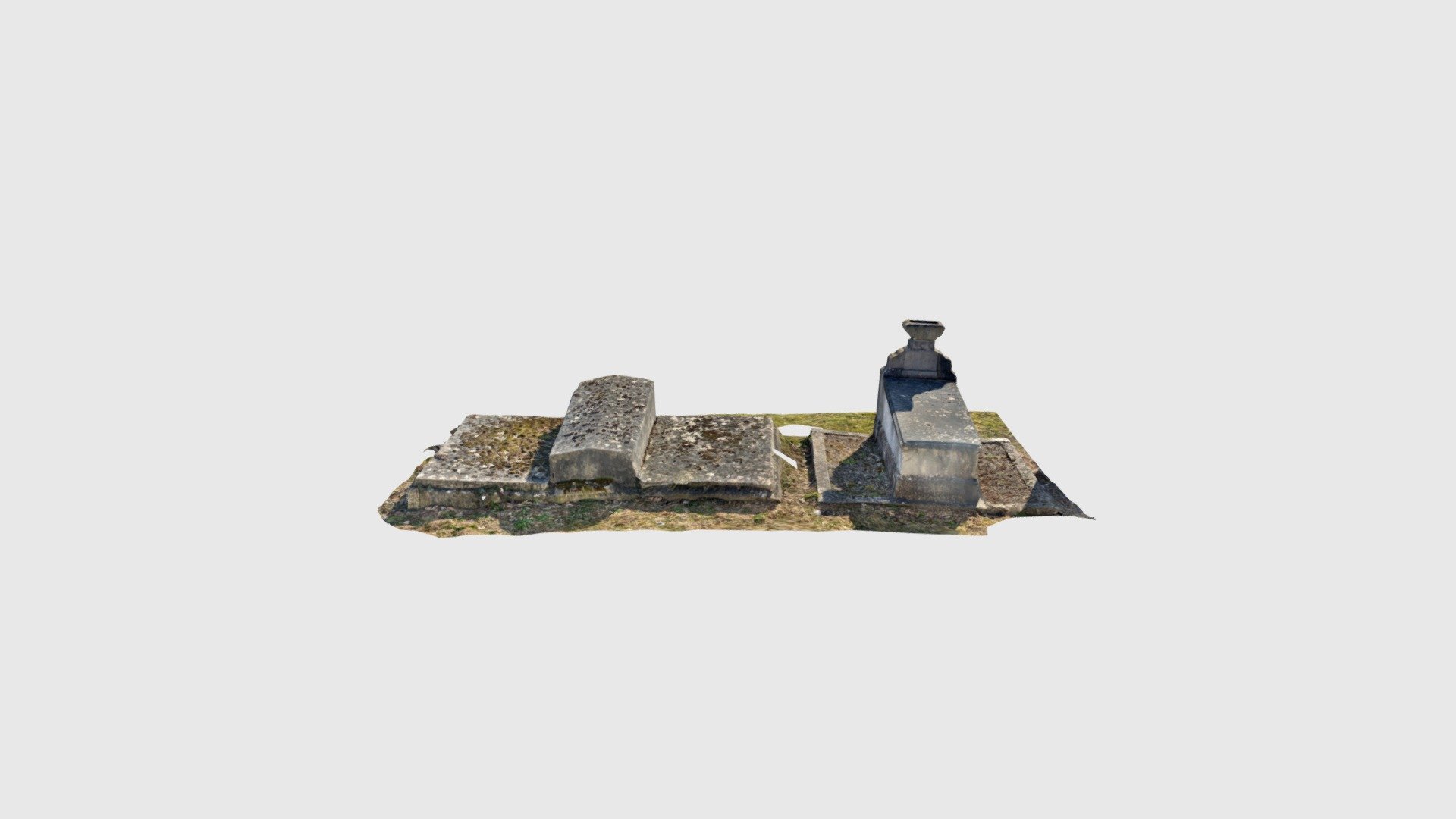 Old Jewish grave 4 - Download Free 3D model by Pierre Ferry Drone ...