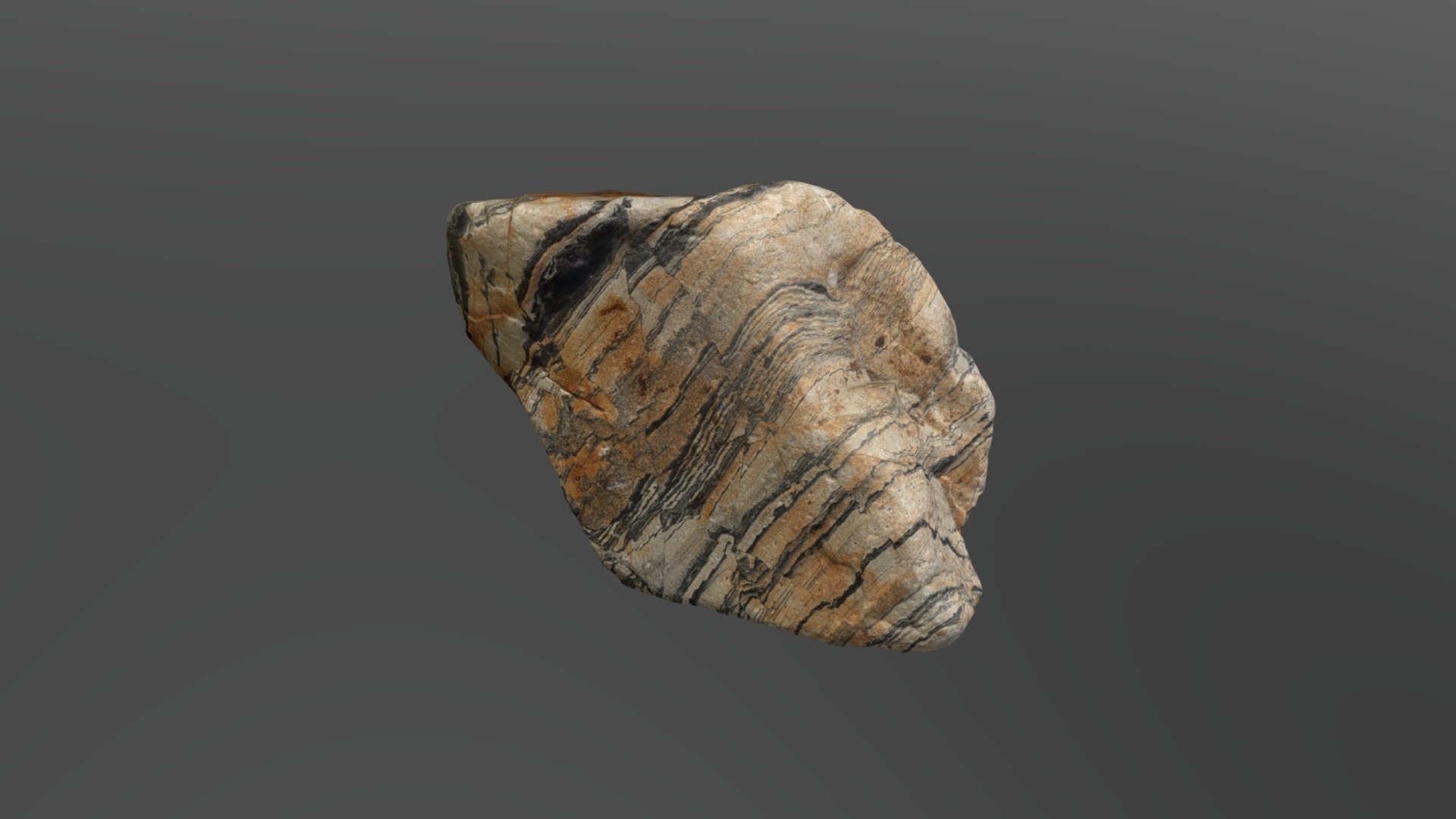GRM002-Sanstone "Tiger Rock" - 3D model by homan_photogrammetry ...