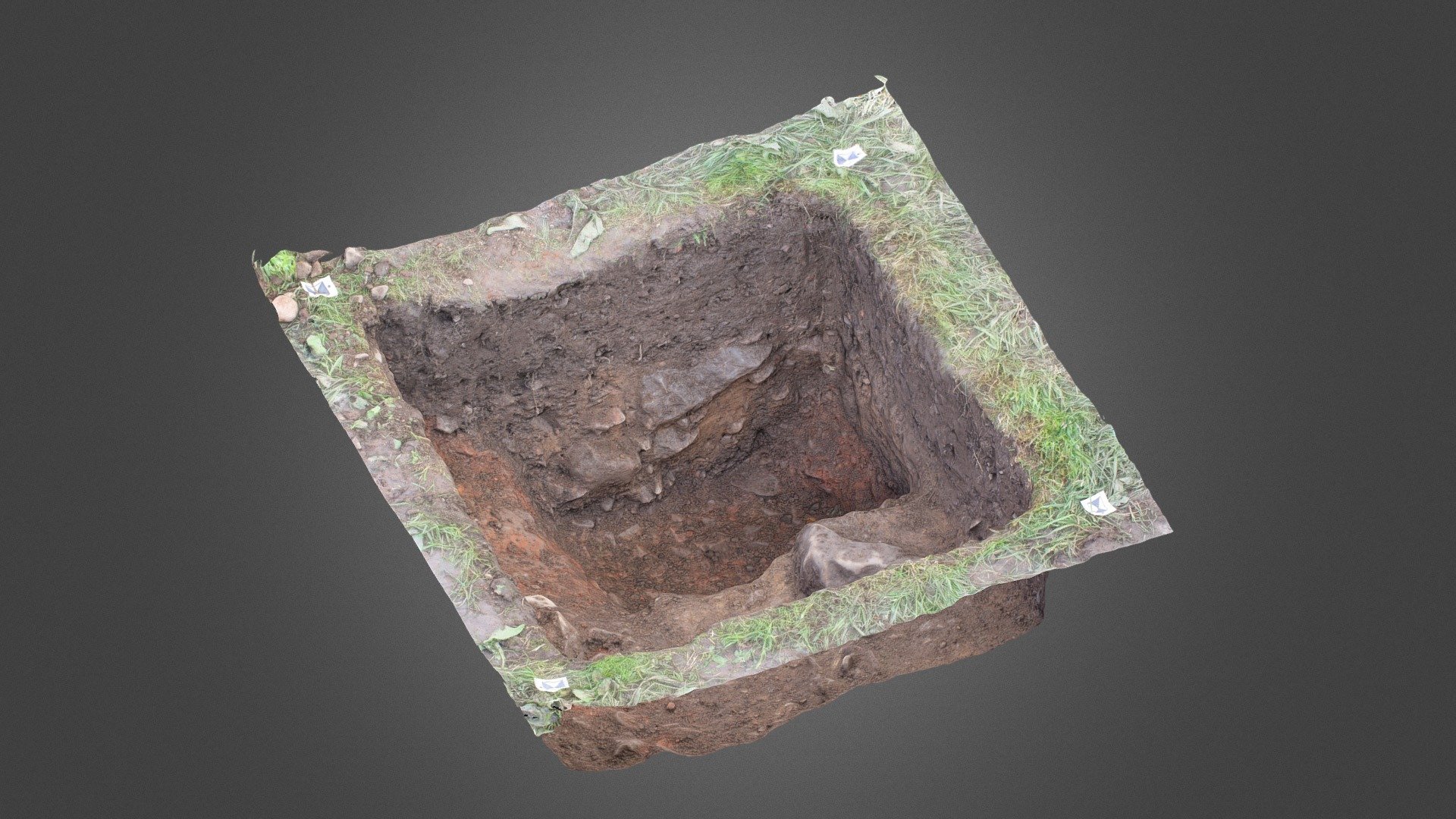 Test Pit 1 - 3D model by DigVentures [de2d544] - Sketchfab