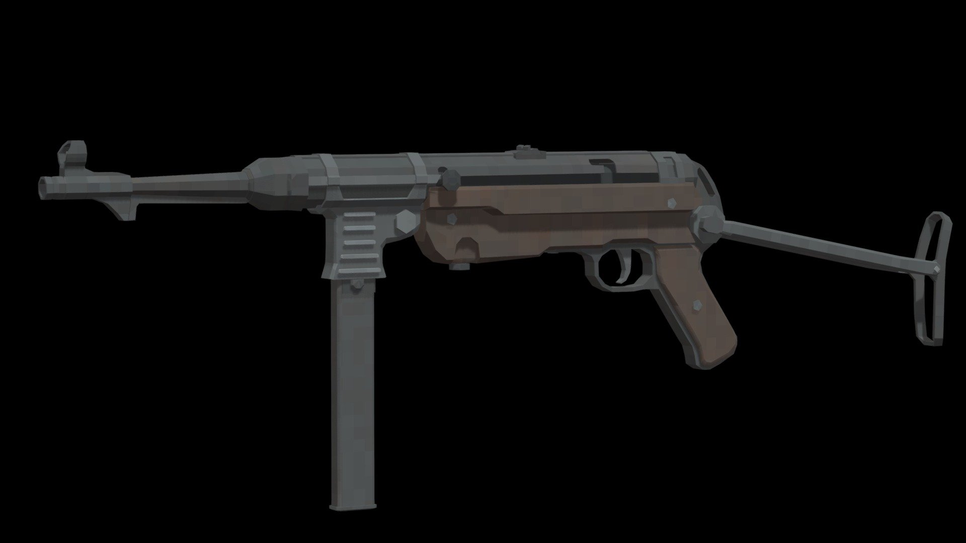 MP40 - 3D model by Taylis [de2e501] - Sketchfab