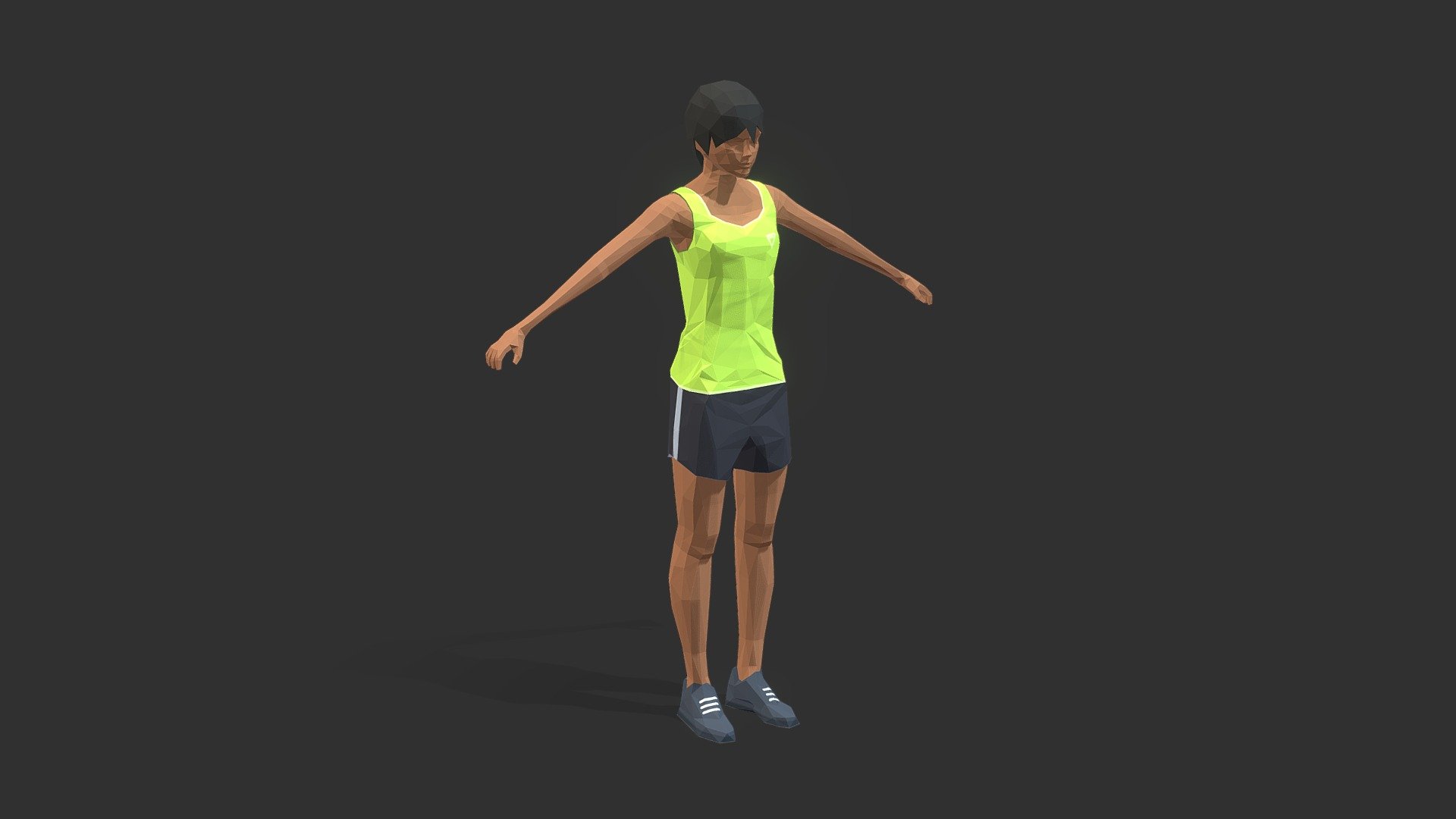 Low Poly Woman Exercise RIG - Buy Royalty Free 3D model by ...