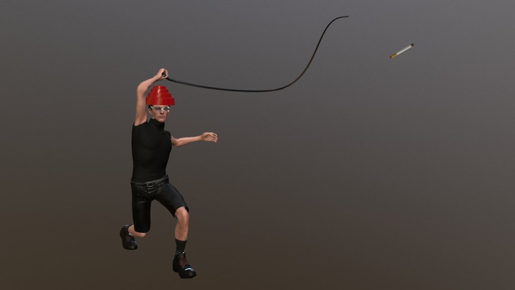 Whip It - 3D model by Barry Long (@barry.long) [de30aef] - Sketchfab