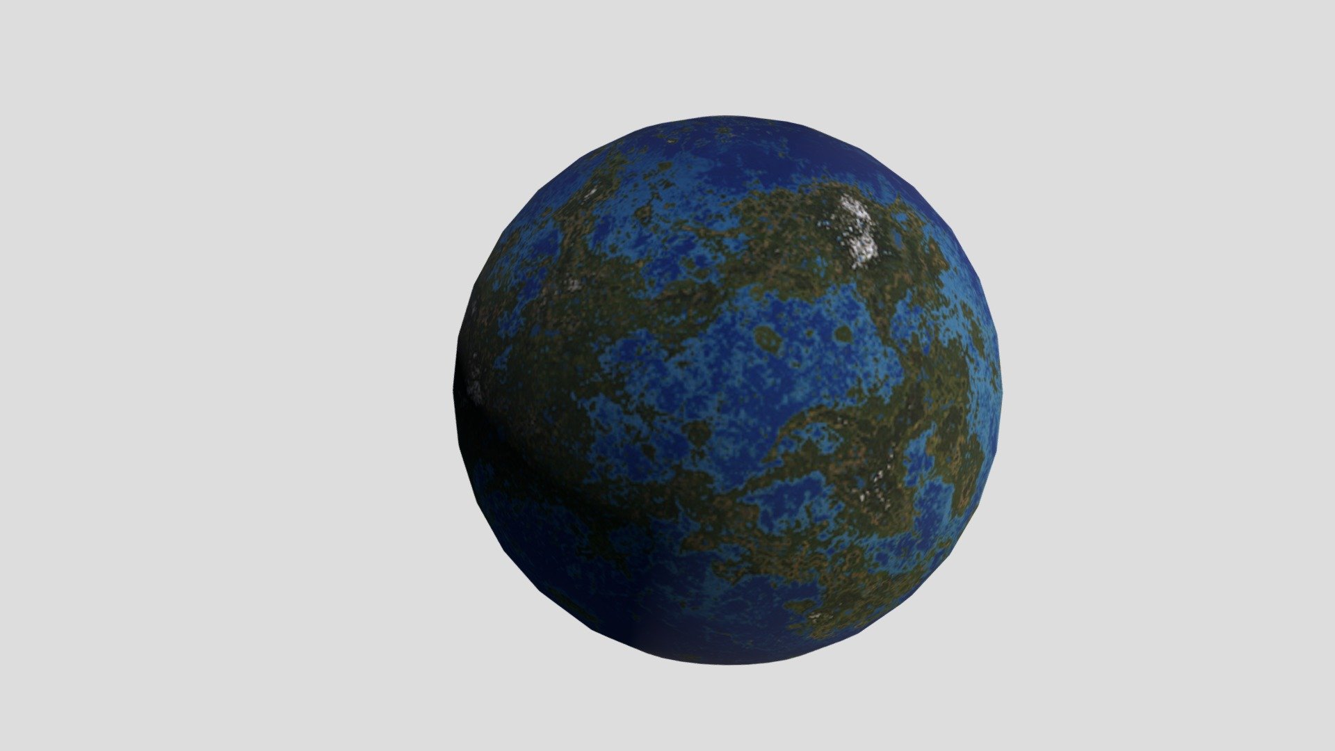 Alien planet - 3D model by mahadevanshenil [de30bee] - Sketchfab