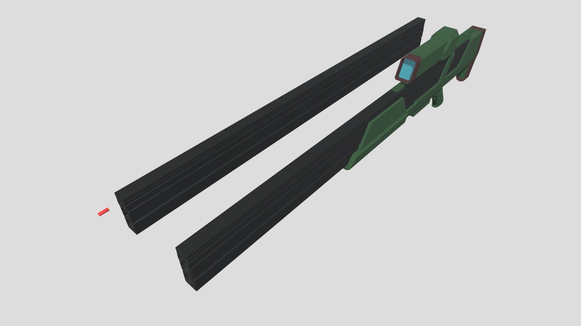 Metal Storm Gun - Download Free 3D model by pocolov [de3135d] - Sketchfab