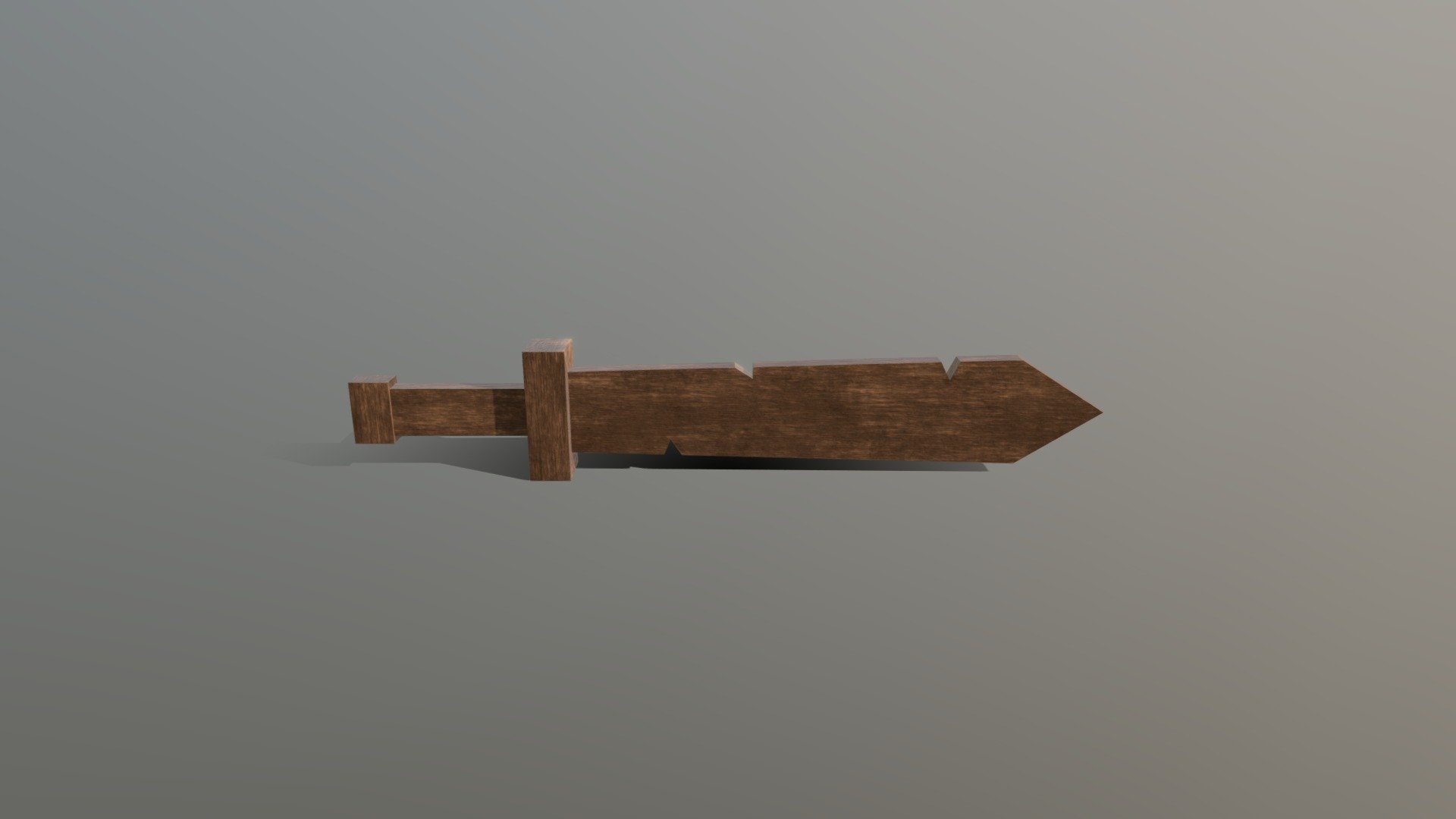 Wooden Sword V4 - 3D model by CooperMacInnes [de3212f] - Sketchfab