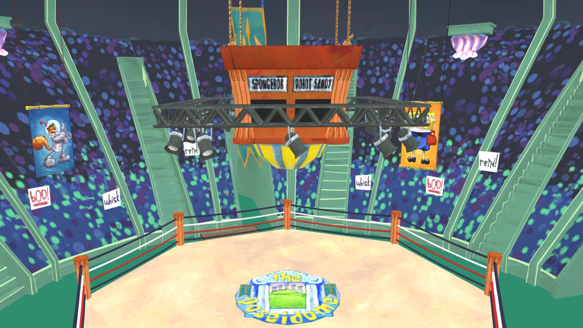 Battle for Bikini Bottom - Poseidome - Download Free 3D model by SMF ...