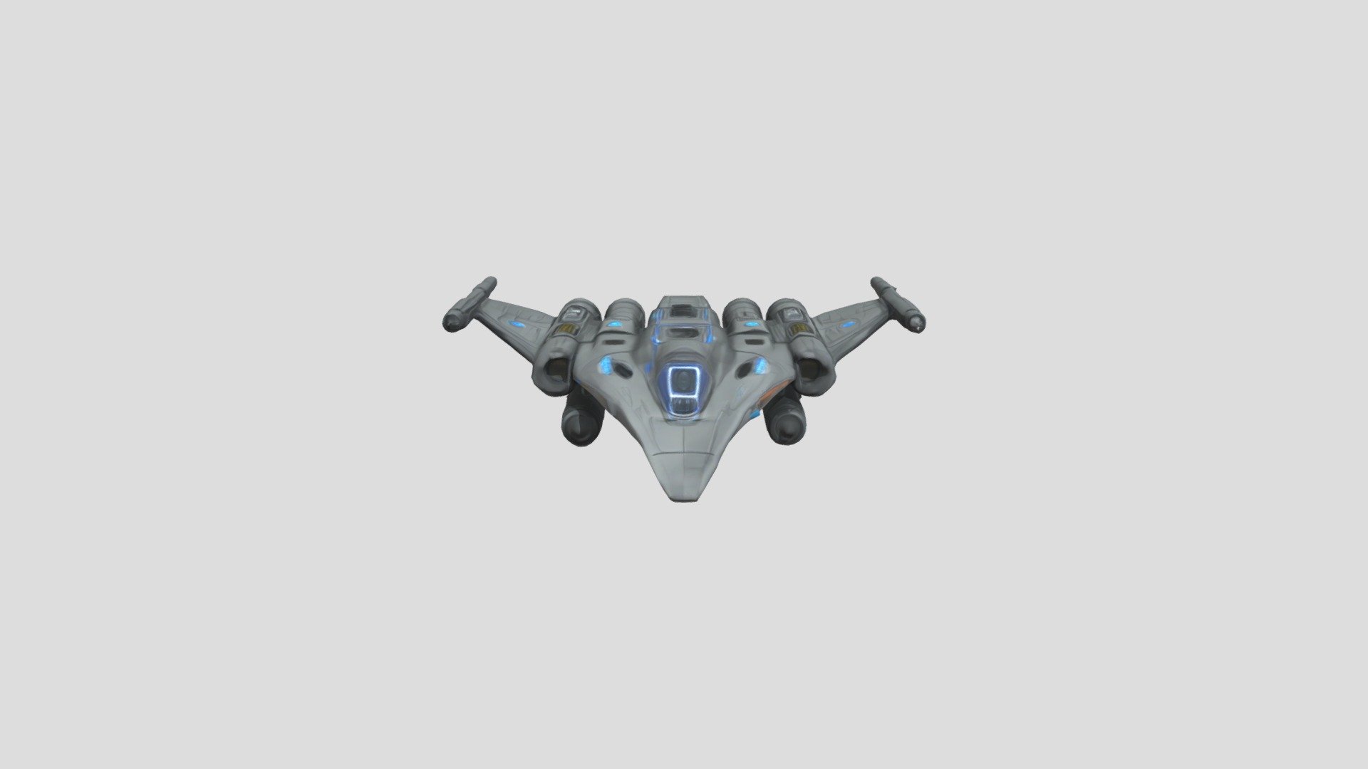 Starbound Cruiser - 3D model by kptemreu [de33892] - Sketchfab