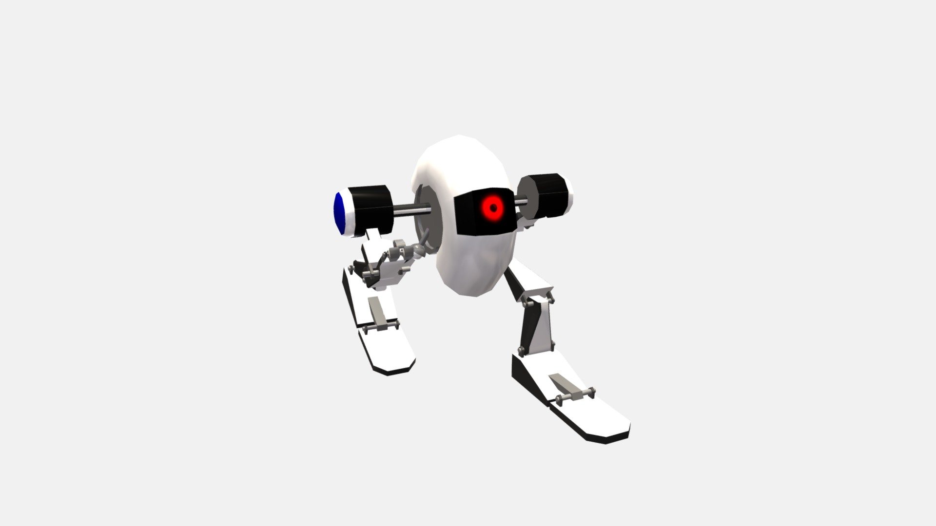 Security Robot - 3D model by SeventyFuture48 (@70future48) [de33bd2 ...