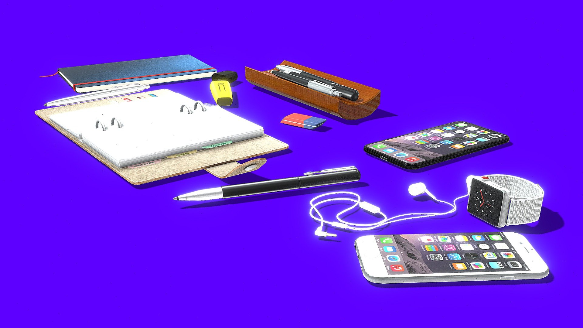 EDC Set - 3D model by ˢᵒᵘʳᶜᵉ ⁴ (@source4) [de34de9] - Sketchfab