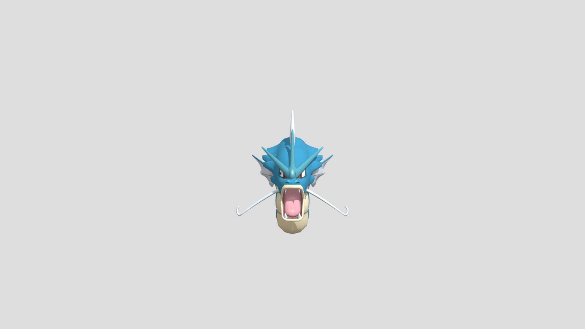 Gyarados - Download Free 3D model by nguyenlouis32 [de35074] - Sketchfab