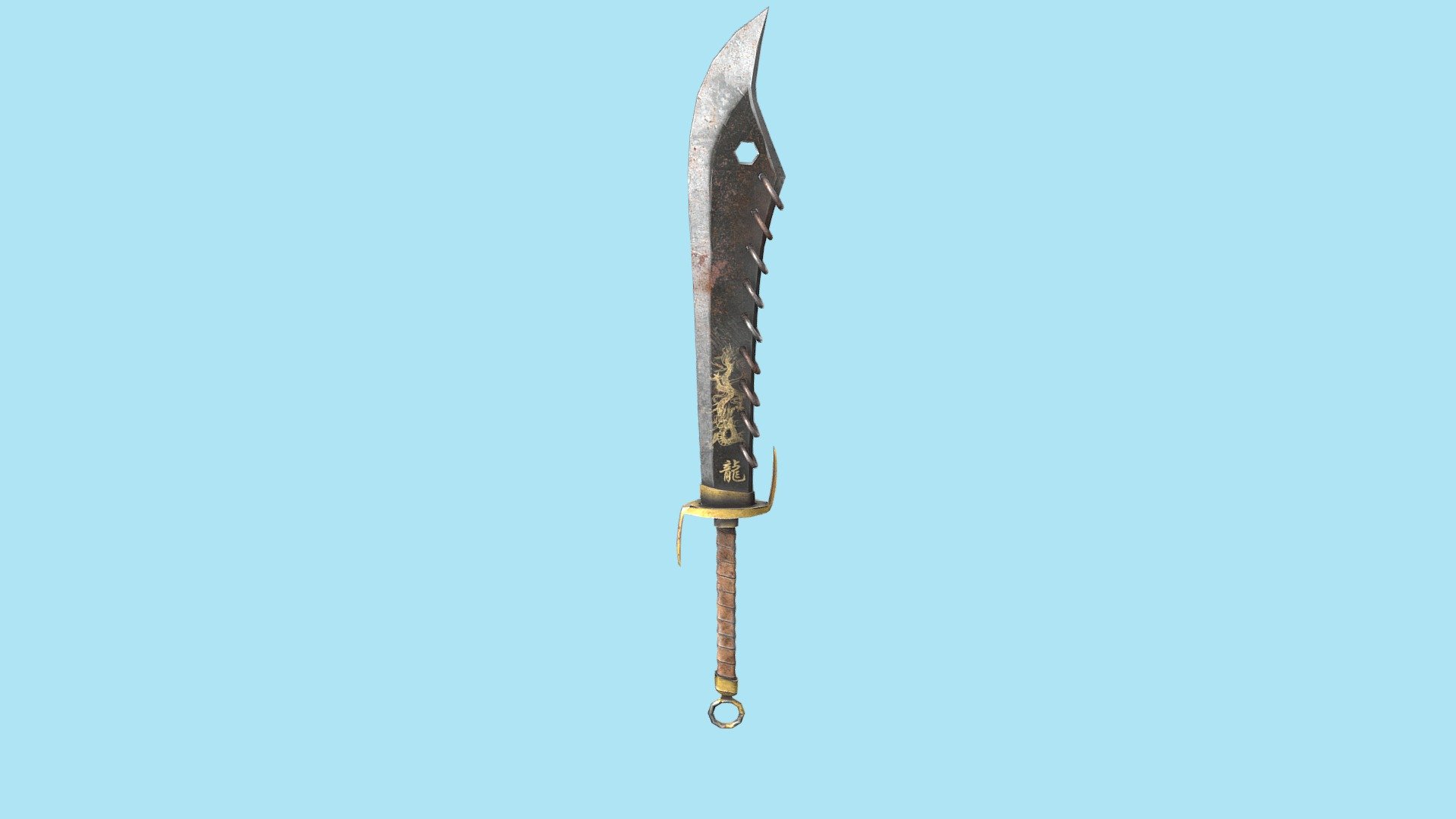 The Nine Ring Broadsword - Download Free 3D model by Xumypa [de361a7 ...