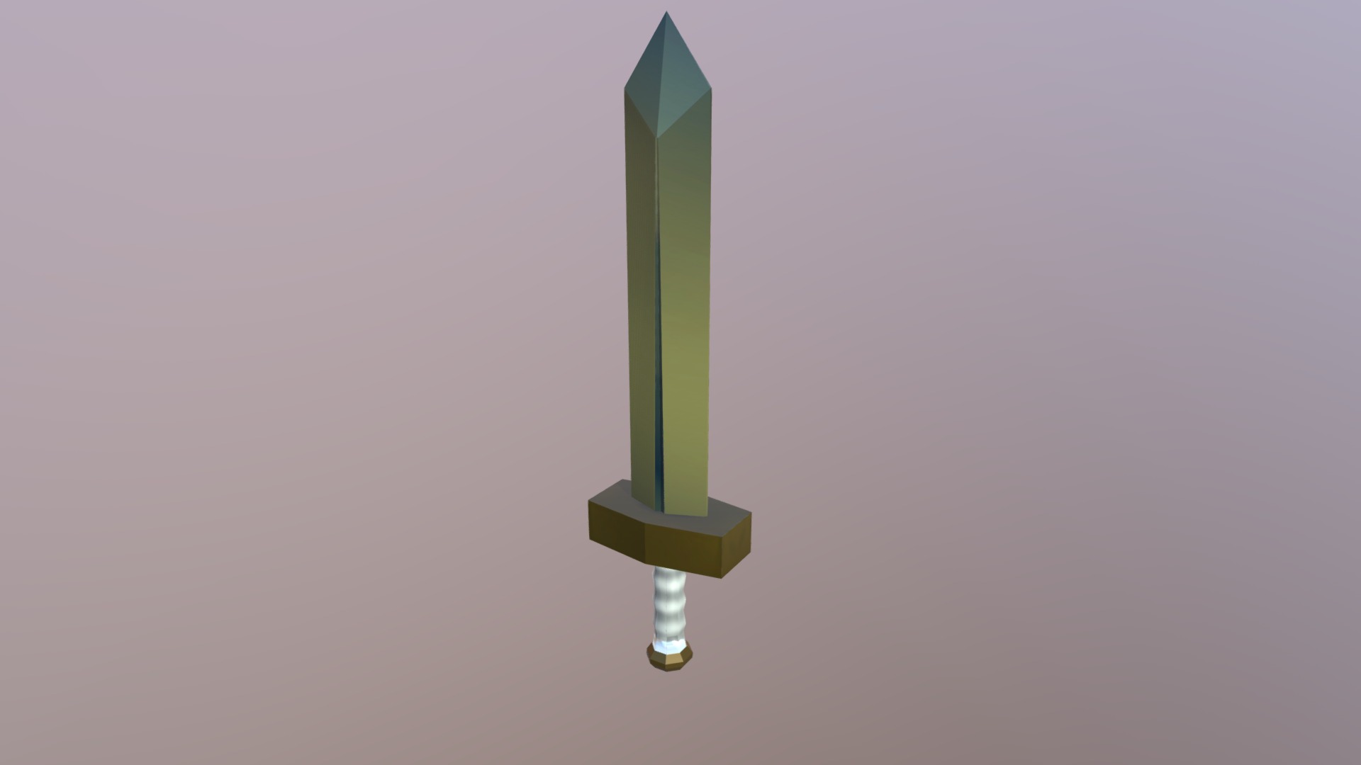 Low Poly Sword - 3D model by laevaths [de37328] - Sketchfab