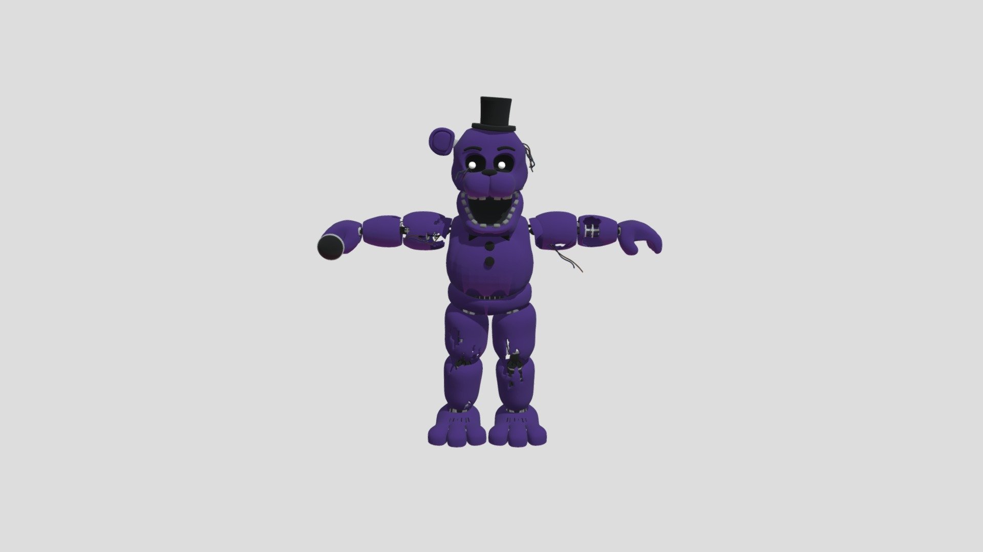 Shadow Freddy - Download Free 3D model by Talk.Freddy [de384c8] - Sketchfab