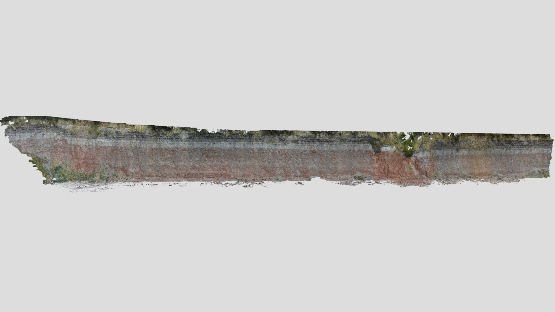 Aust Cliff (Bristol) - 3D model by Department of Earth Sciences, UCL ...