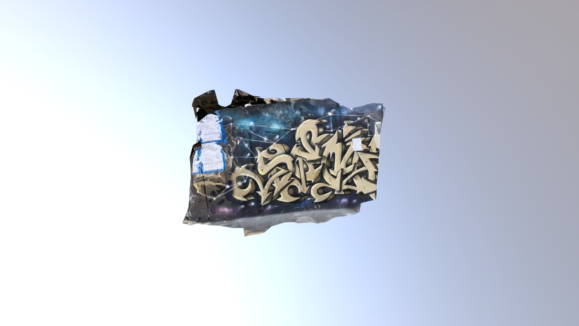 graffiti - Download Free 3D model by DUT2 [de3a72c] - Sketchfab