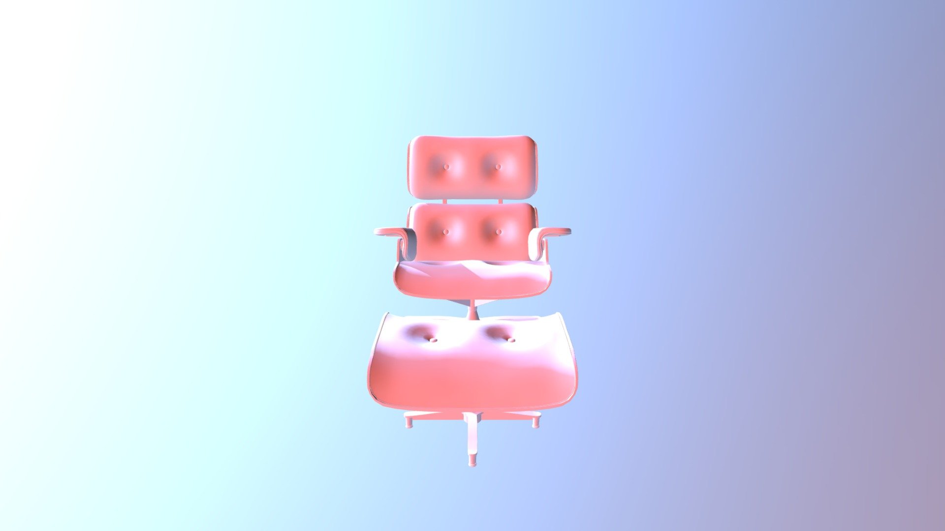 Eames Chair - 3D model by LamentoftheRose [de3c8ff] - Sketchfab