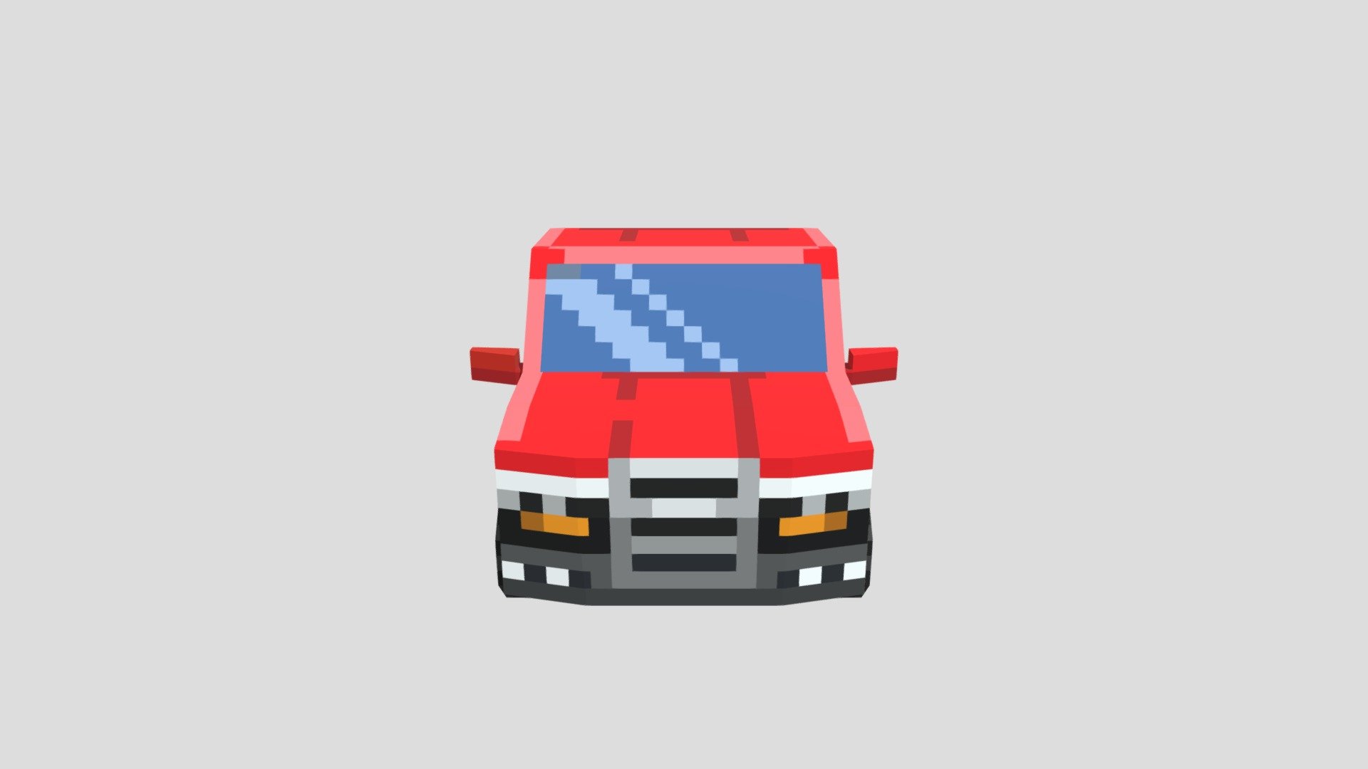 Low-Poly Car - 3D model by Blanchio [de3ca4d] - Sketchfab