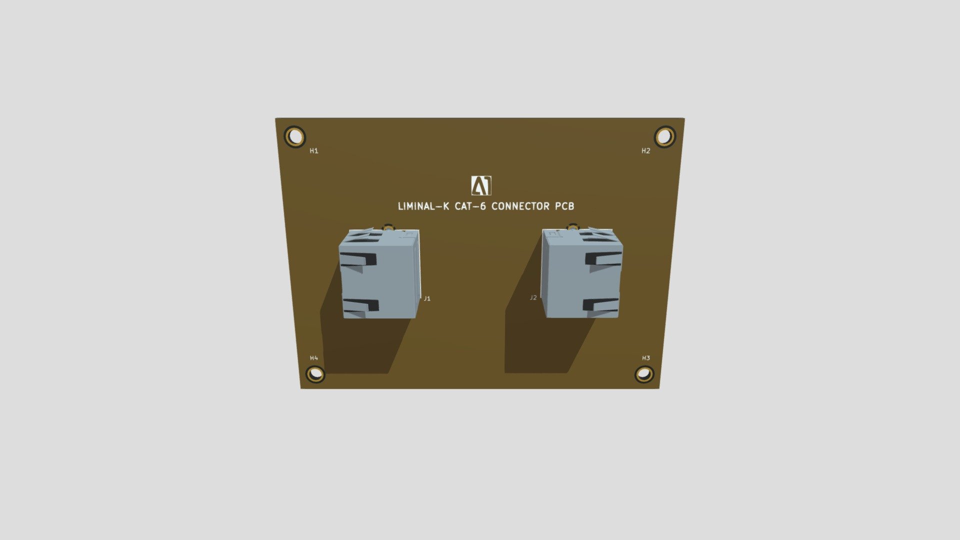 CAT6 SLPITTER Rev-A - 3D model by swaroopmane1005 [de3d0c9] - Sketchfab