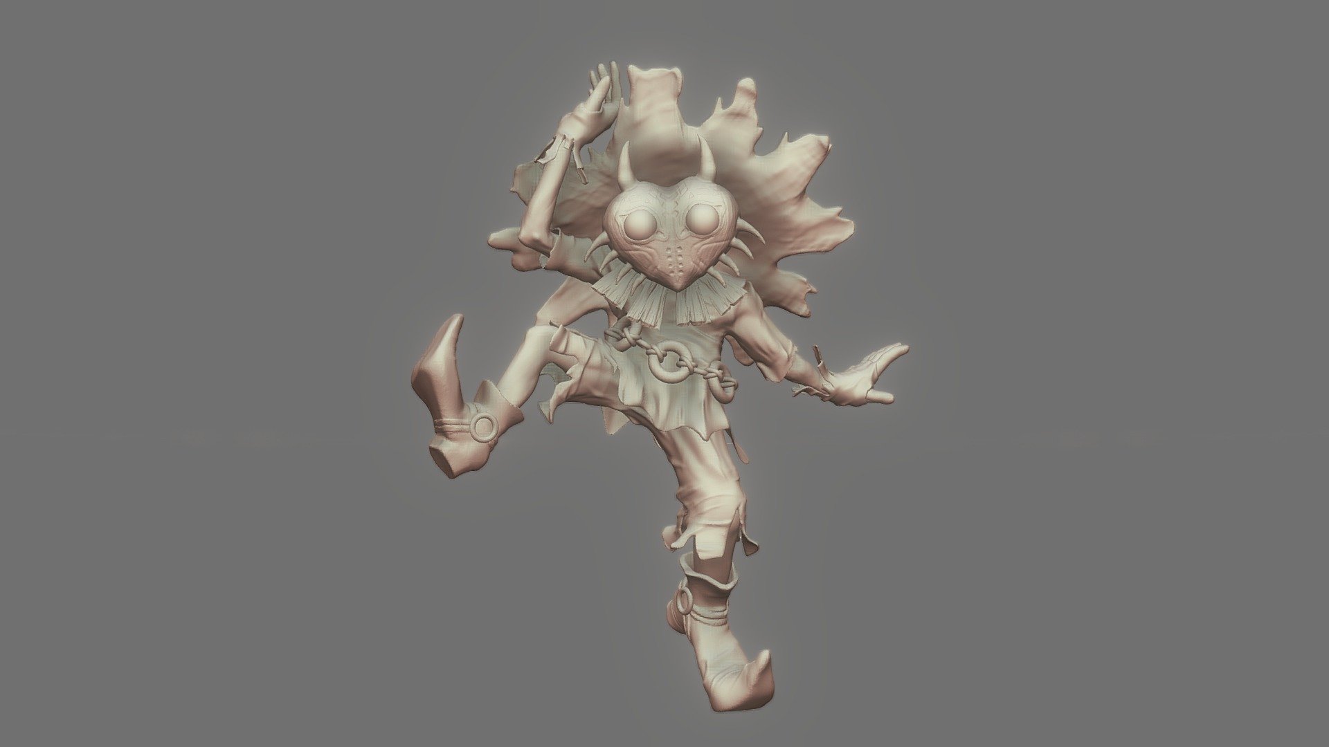 Skull Kid - Zelda Majoras Mask Highpoly 3D Model - Download Free 3D ...