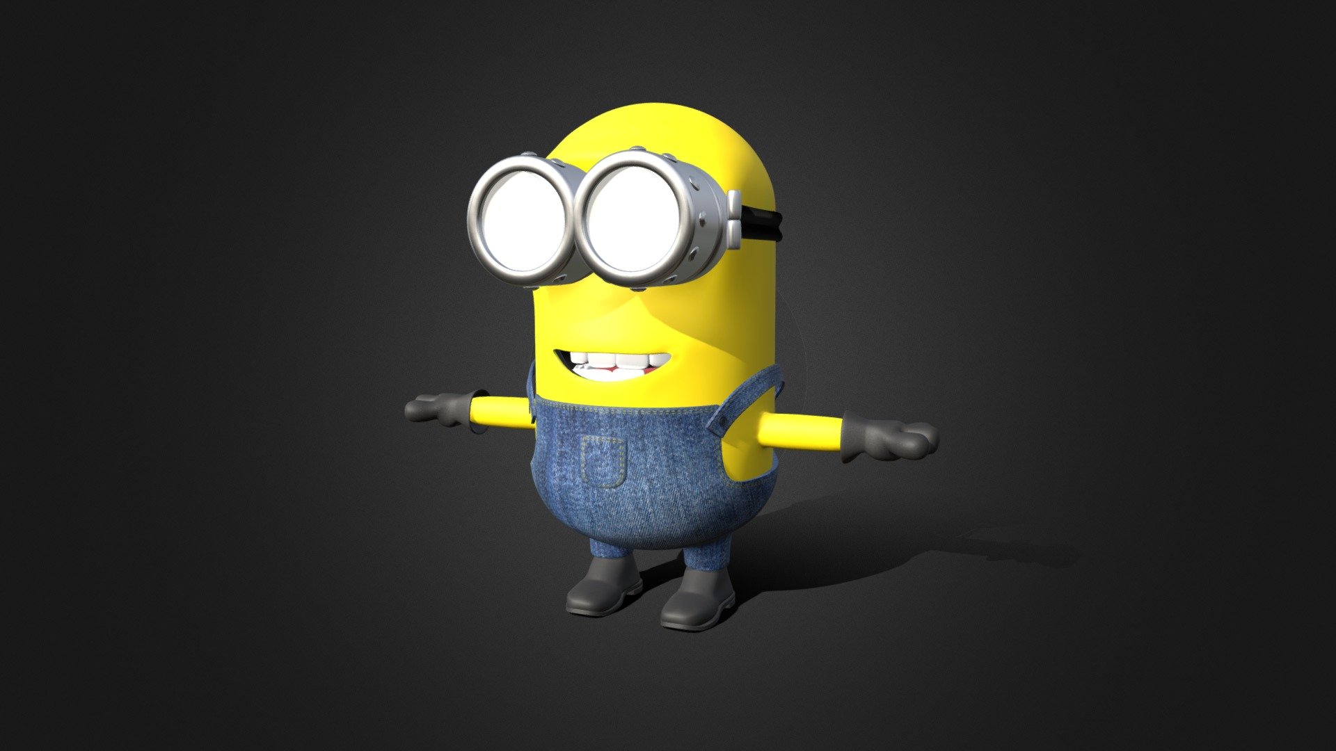 Minion - 3D model by Papaya Animation Studio Arts (@papayaanimation ...