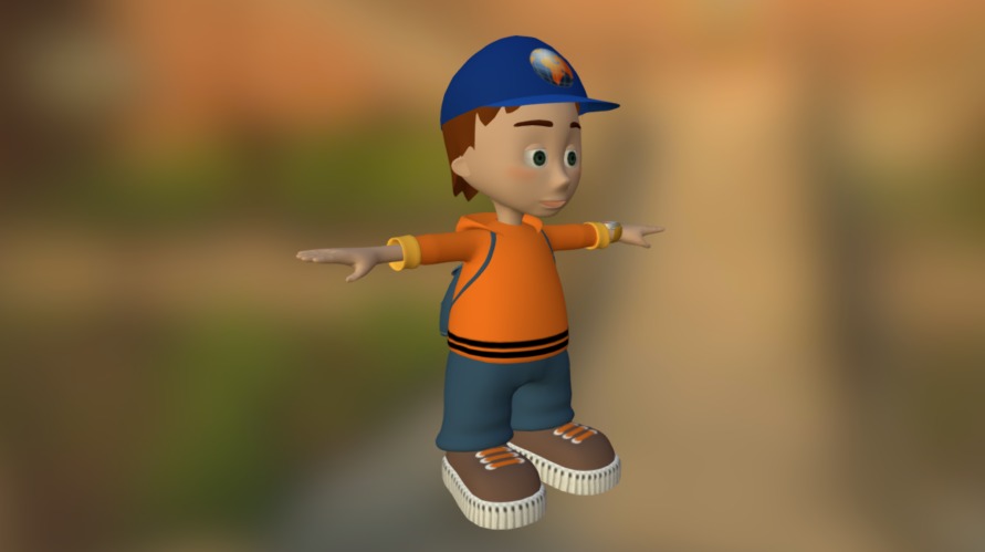 Boy - 3D model by evgen [de3fdb7] - Sketchfab