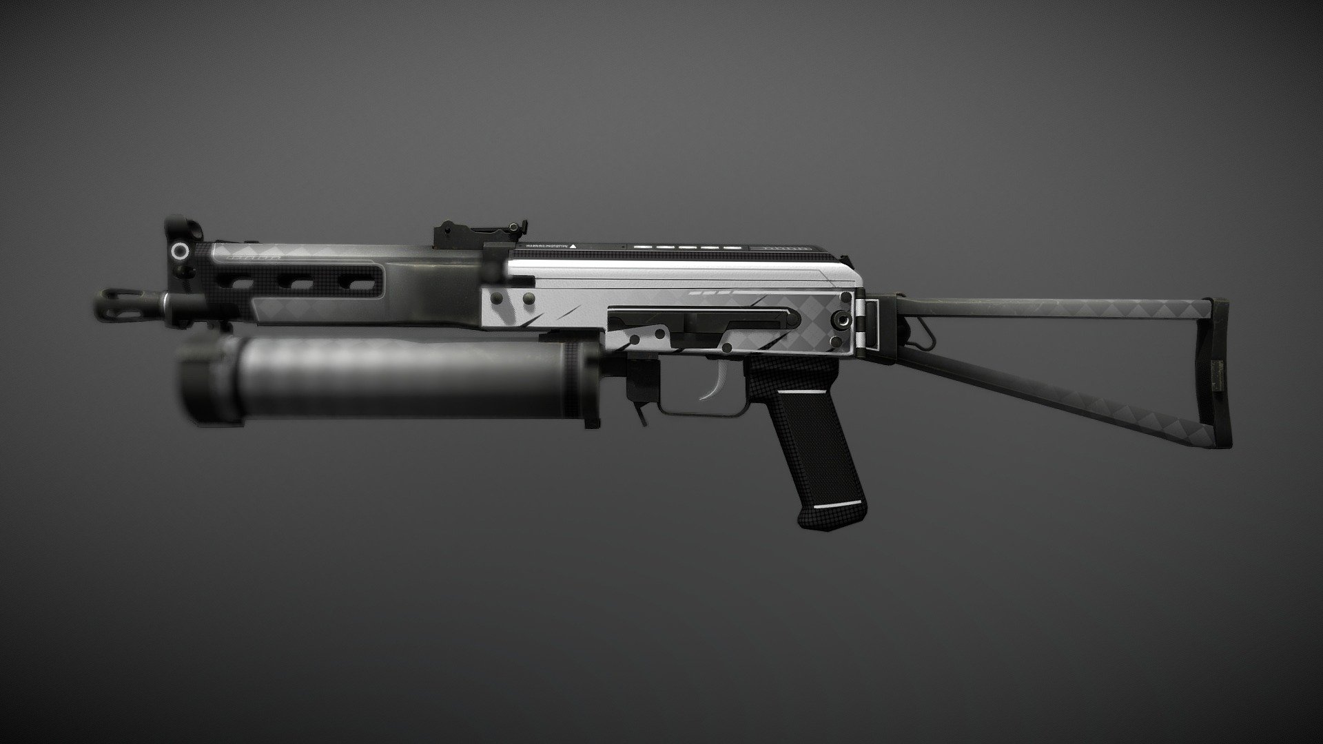 PP Bizon | Black Tie - 3D model by nextgenz [de40158] - Sketchfab