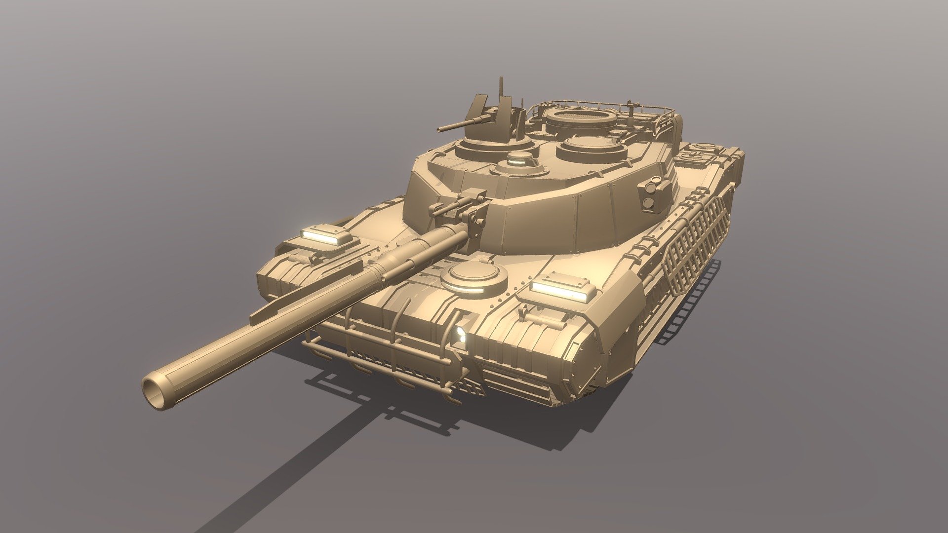 Thunder Tank - Download Free 3D model by Henry Polymoly (@HenryPoly ...