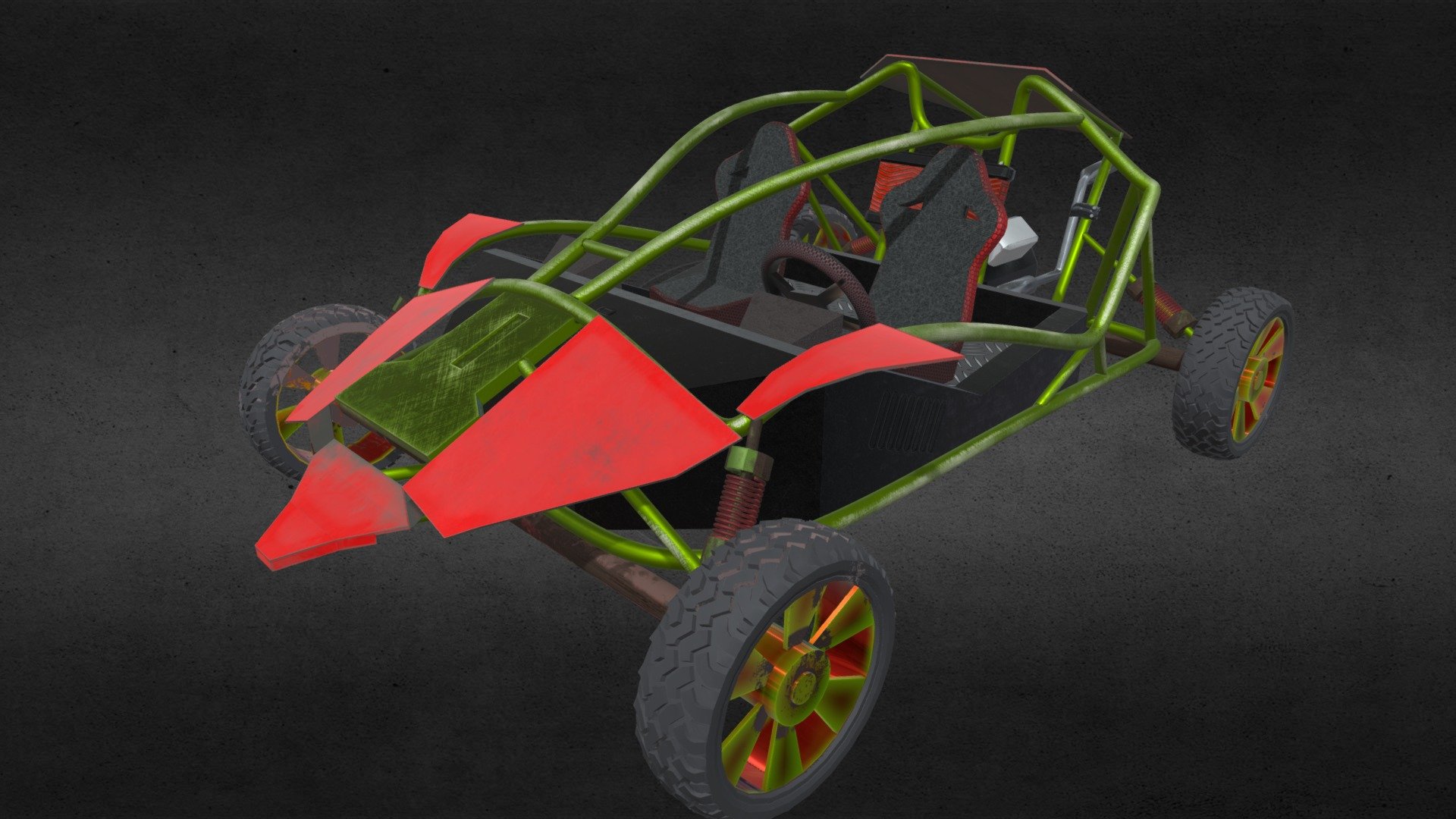 Buggy - 3D model by Seedd (@seedd_sleyer) [de4063d] - Sketchfab