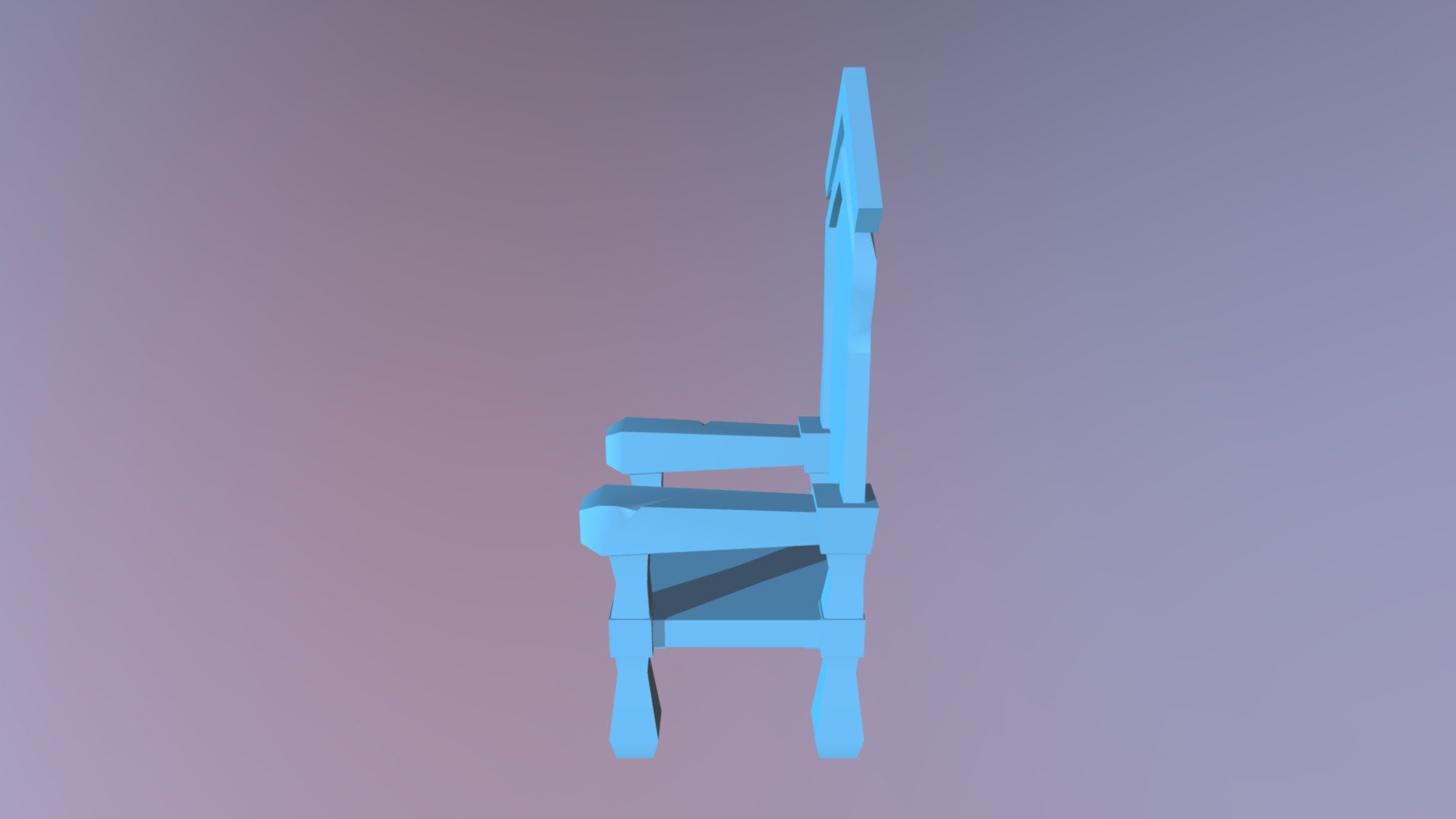 Basic chair v3 - 3D model by Zachariah Khoshekh (@zkhoshekh) [de40a37 ...