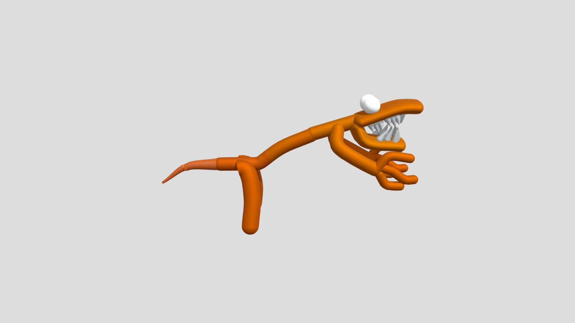 Orange Rainbow Friends - Download Free 3D model by hermanzeque ...