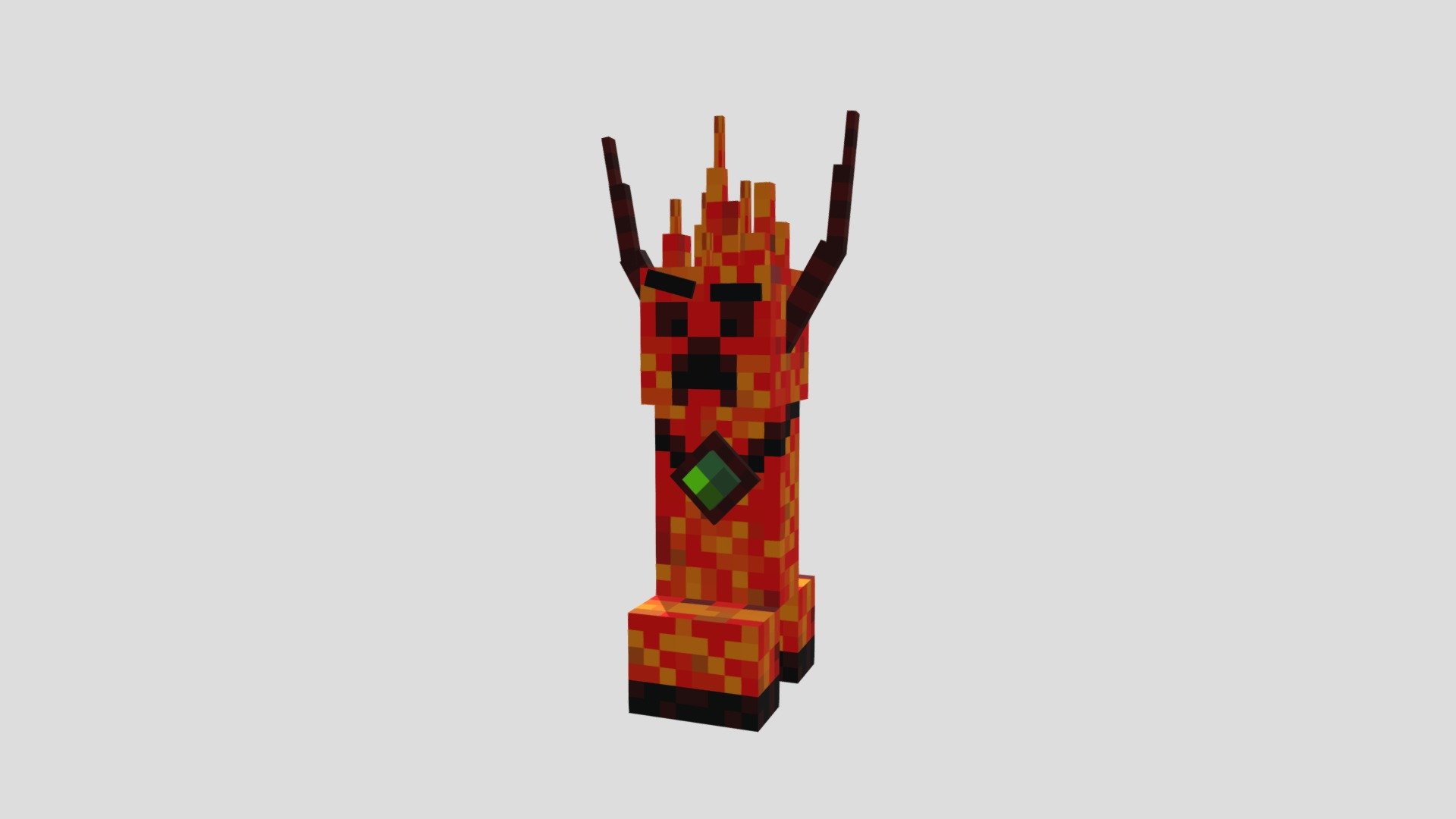 Red Creeper - Download Free 3D model by udinbahrudin [de414de] - Sketchfab