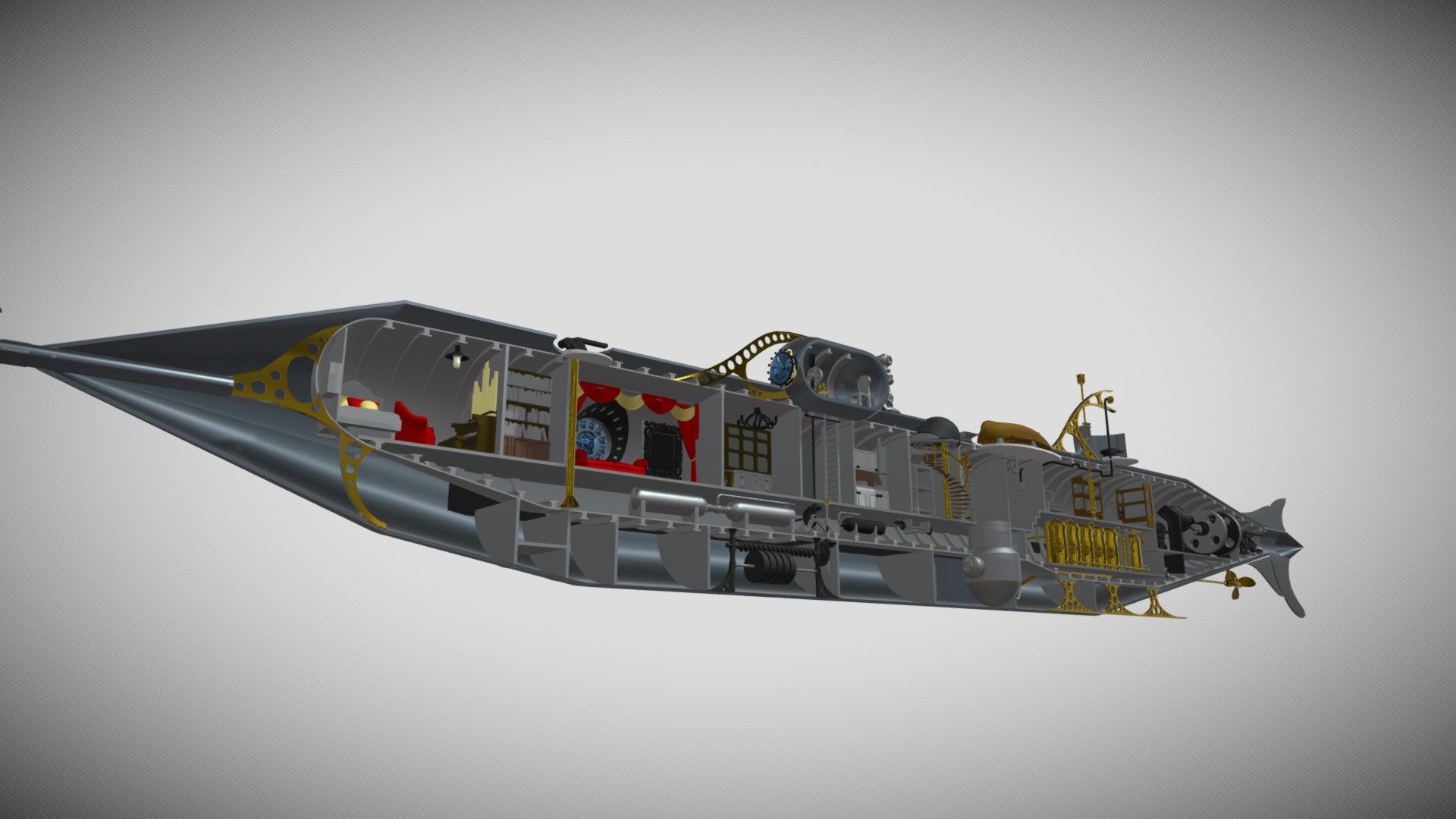 Nautilus - Buy Royalty Free 3D model by A Nastenko (@Anastenko ...