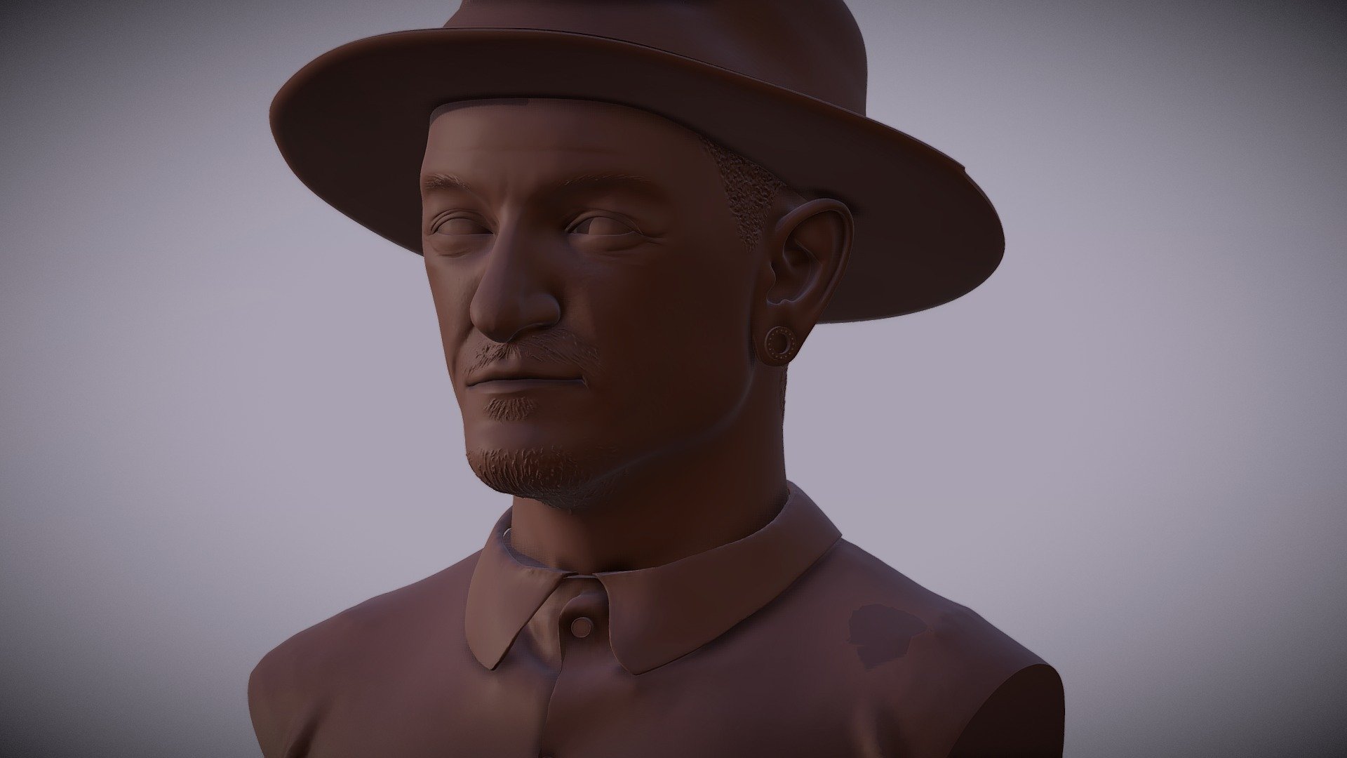 Chester Bennington - 3D model by Dichy`s Arts (@dichyart) [de41f44 ...